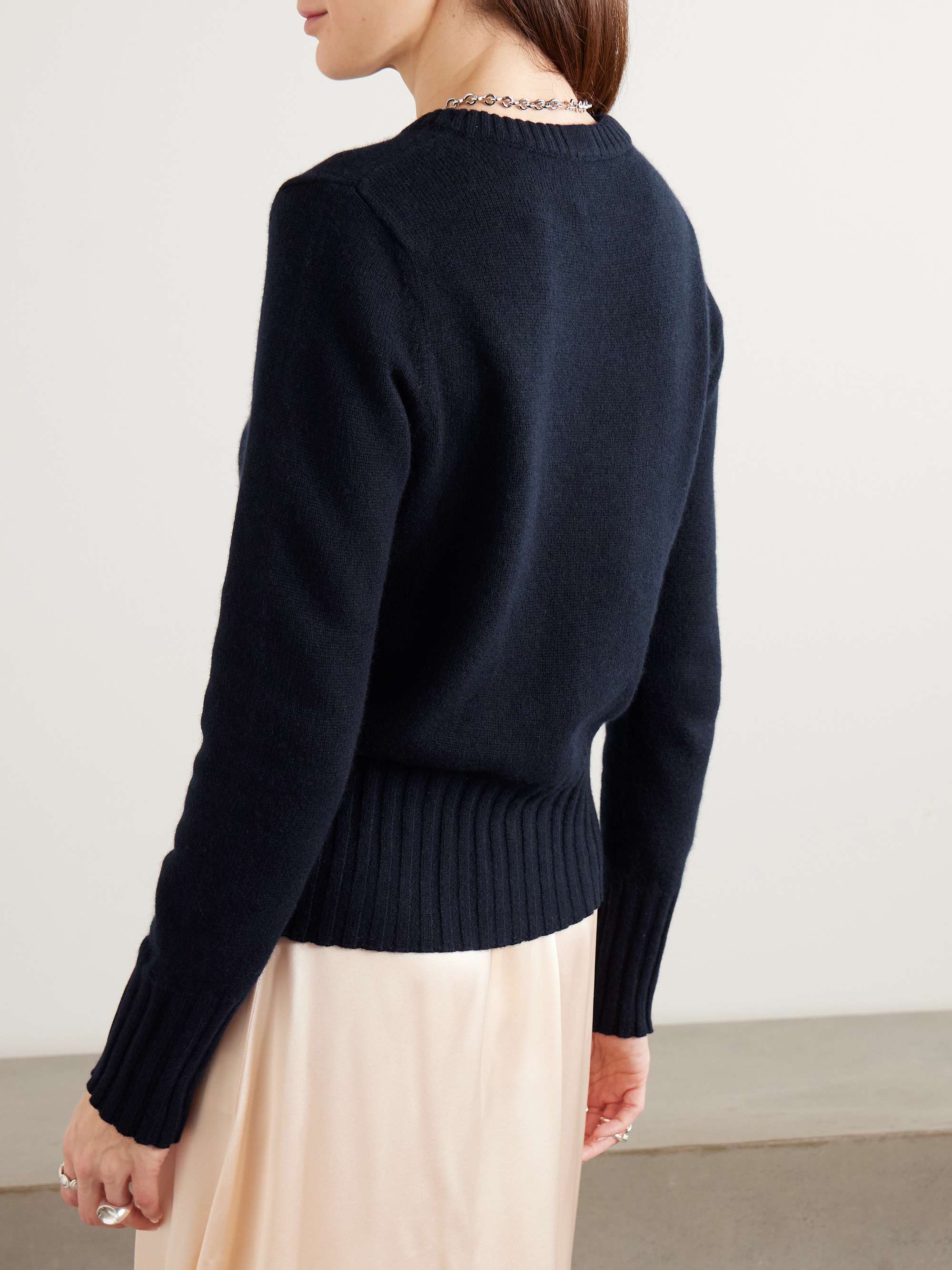 ALLUDE + NET SUSTAIN Cashmere sweater | NET-A-PORTER