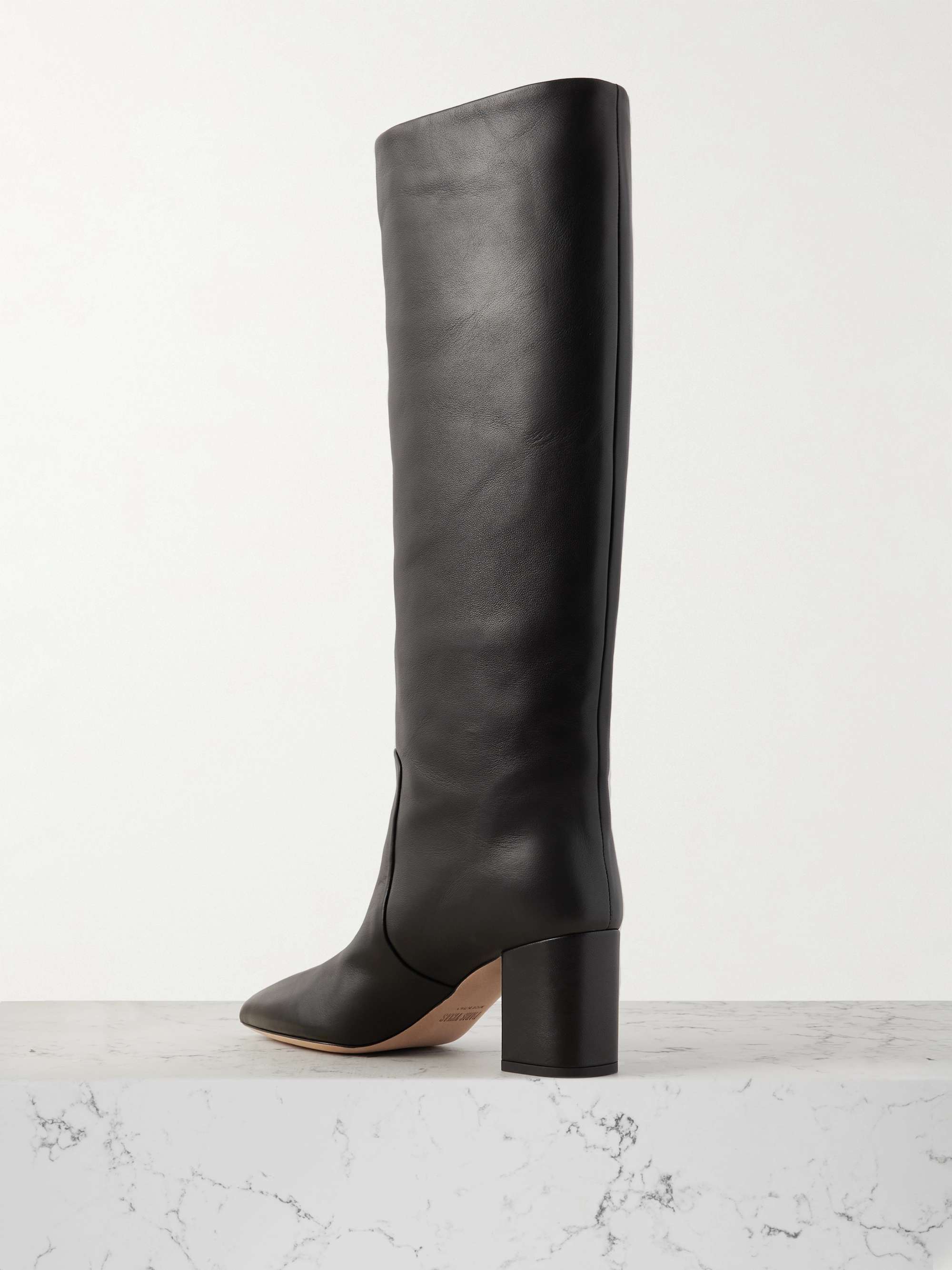 PARIS TEXAS Anja leather knee boot | NET-A-PORTER