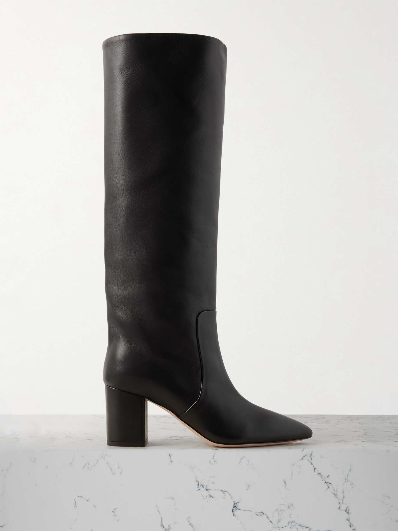 PARIS TEXAS Anja leather knee boot | NET-A-PORTER
