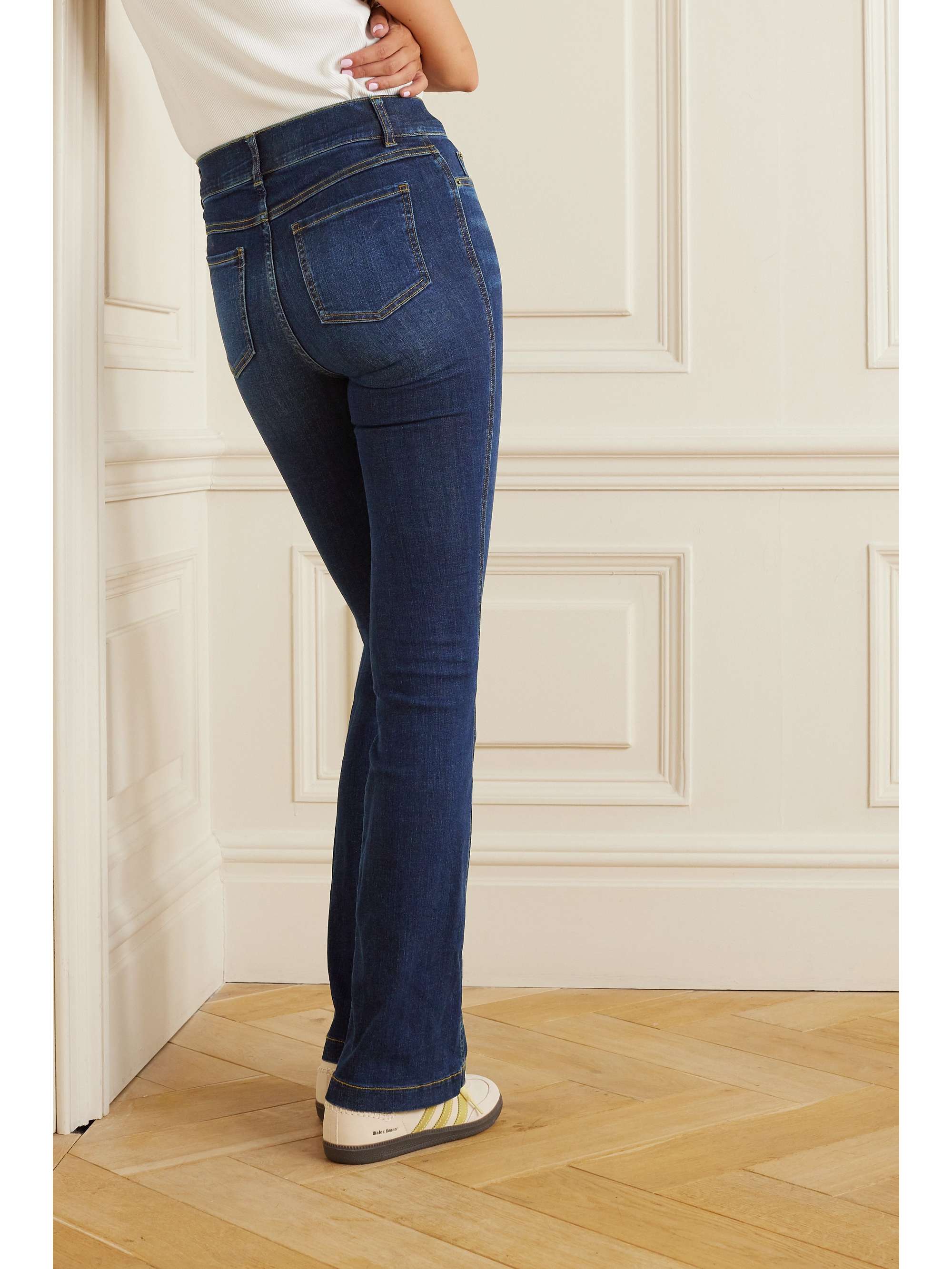 SPANX High-rise flared jeans | NET-A-PORTER