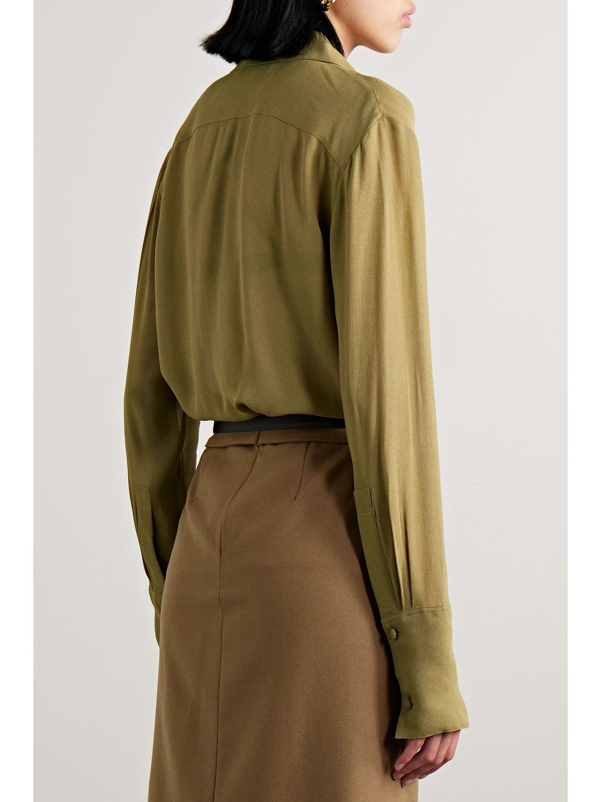 TORY BURCH Georgette shirt | NET-A-PORTER