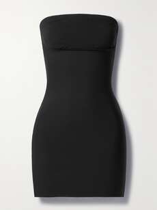 COMMANDO Two-Faced Tech strapless stretch-jersey slip | NET-A-PORTER