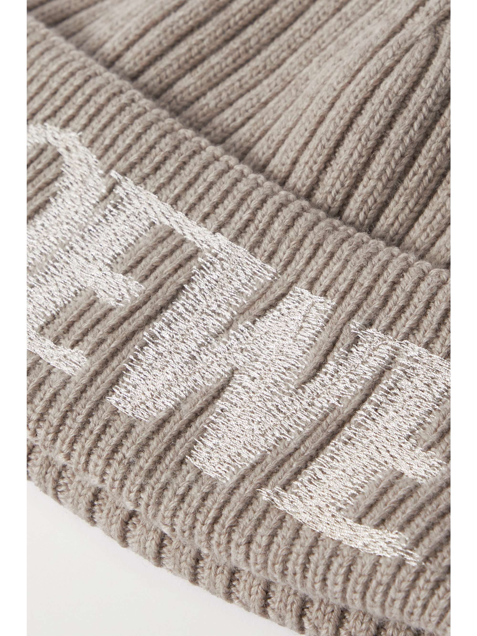 LOEWE Embroidered wool beanie | NET-A-PORTER