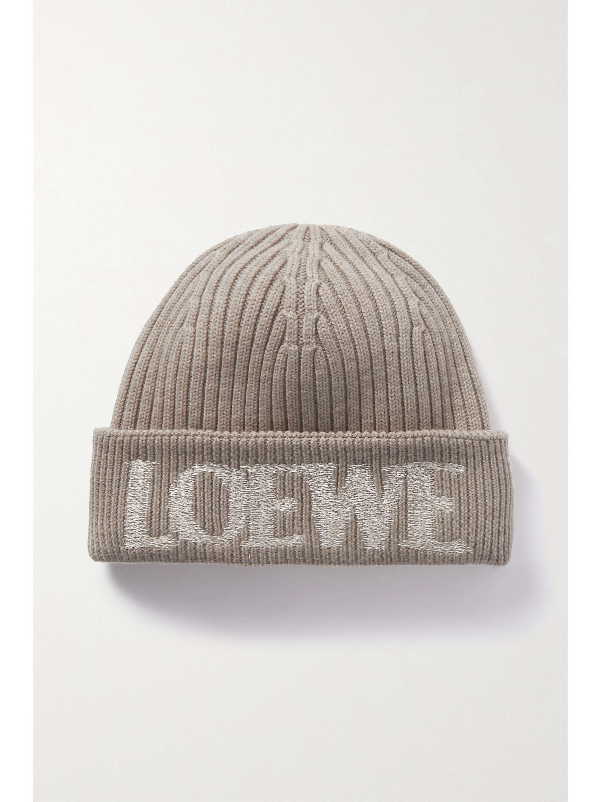 LOEWE Embroidered wool beanie | NET-A-PORTER