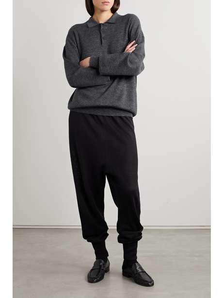 Gray Deja knitted sweater | THE ROW | NET-A-PORTER