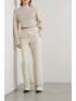 THE ROW Danana asymmetric ribbed cotton sweater | NET-A-PORTER