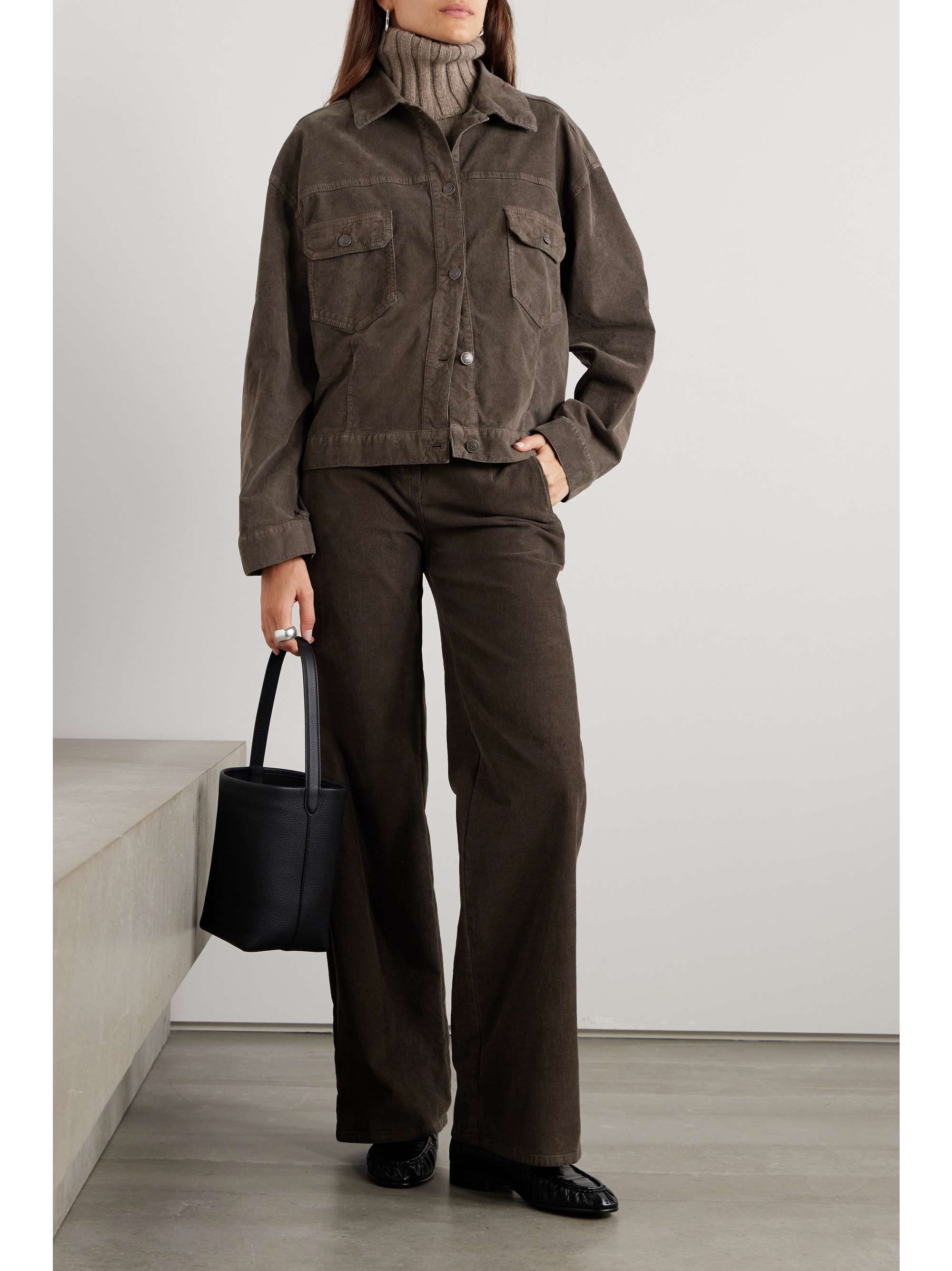 THE ROW Ness cotton-blend corduroy jacket | NET-A-PORTER