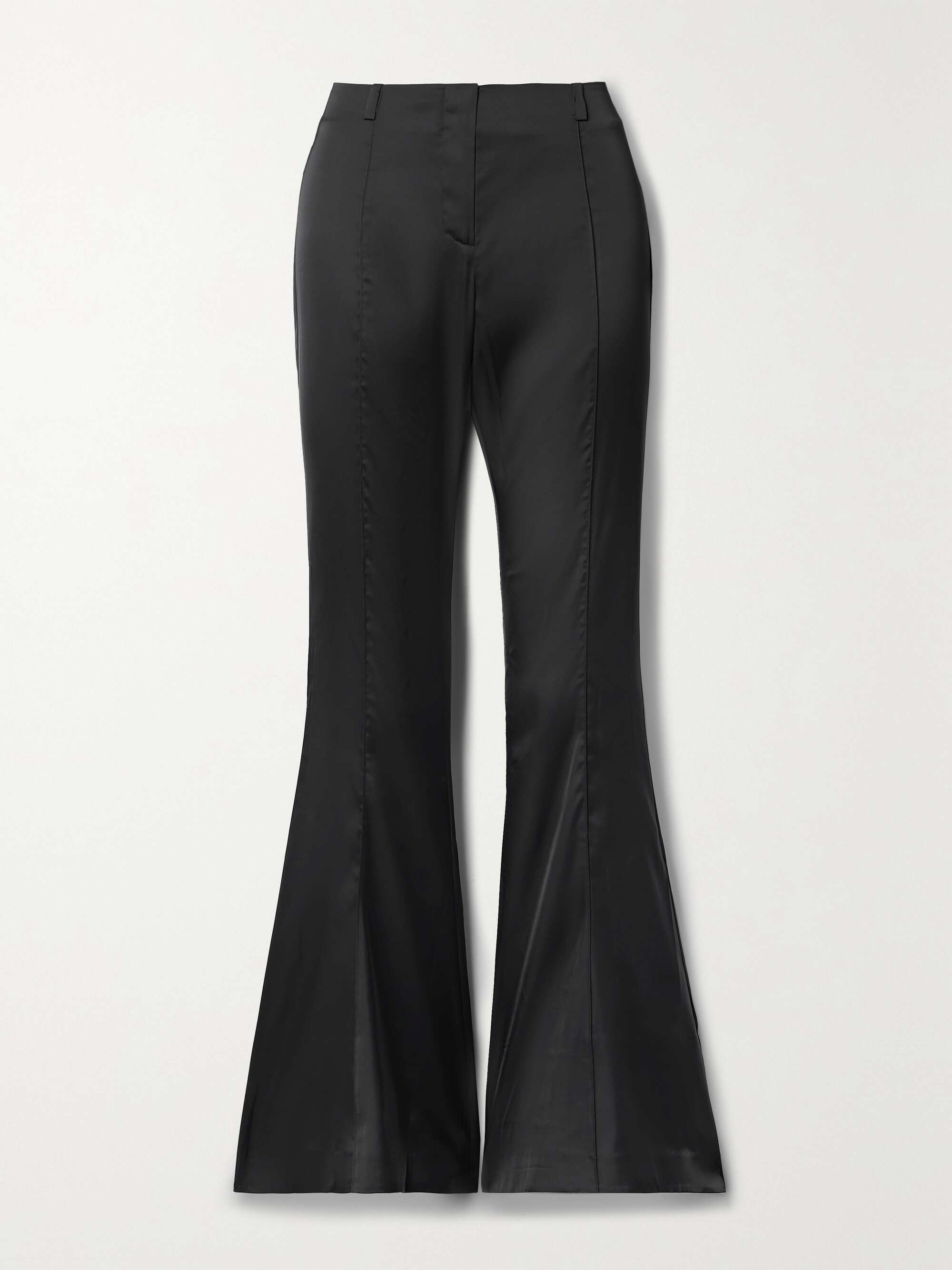 ACNE STUDIOS Flared satin pants | NET-A-PORTER