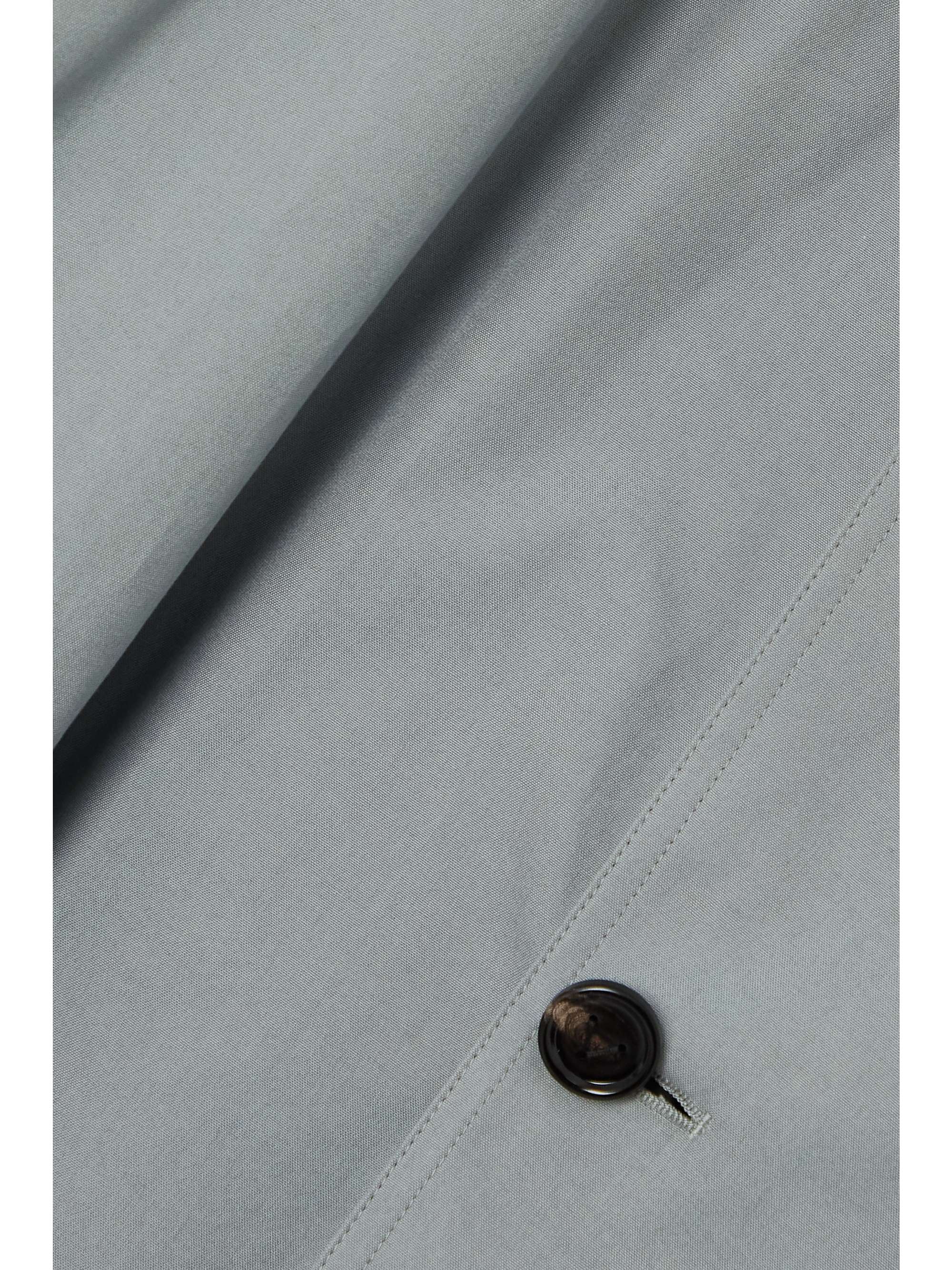 BOTTEGA VENETA Cape-effect cotton-gabardine trench coat | NET-A-PORTER