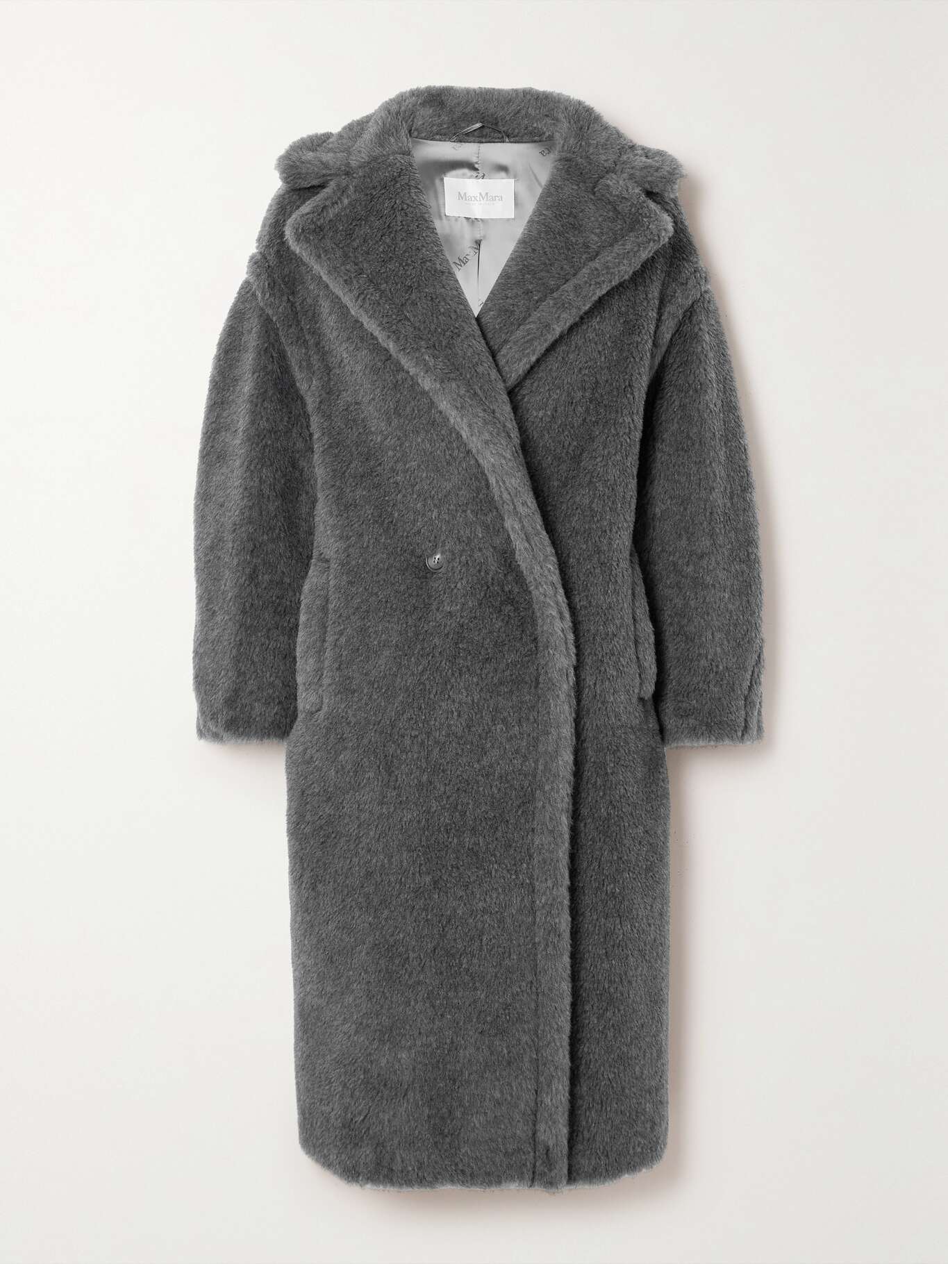 MAX MARA Teddy Bear Icon oversized wool, alpaca and silk-blend coat ...
