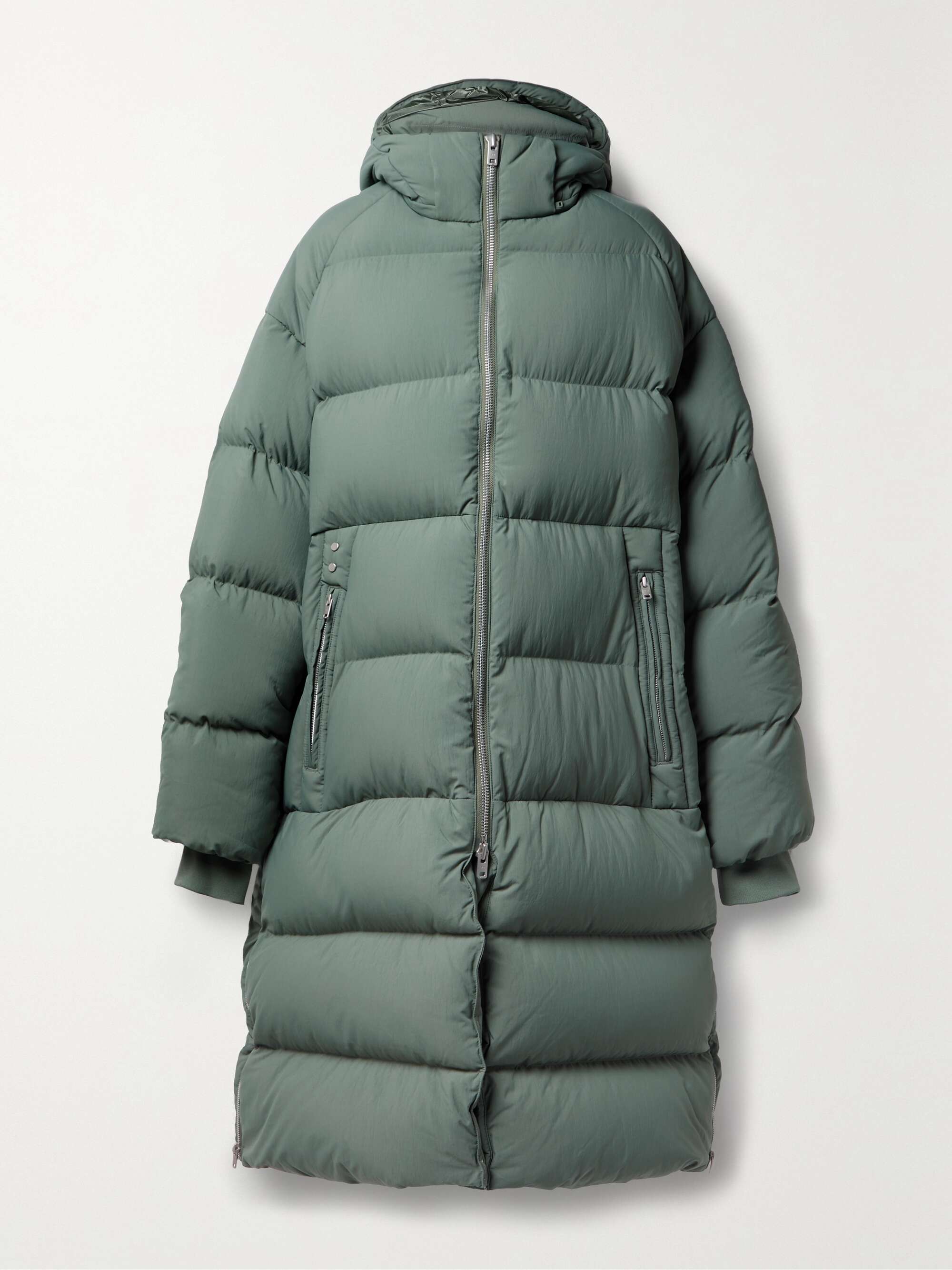 ADIDAS ORIGINALS Oversized quilted recycled-Pertex down coat | NET-A-PORTER