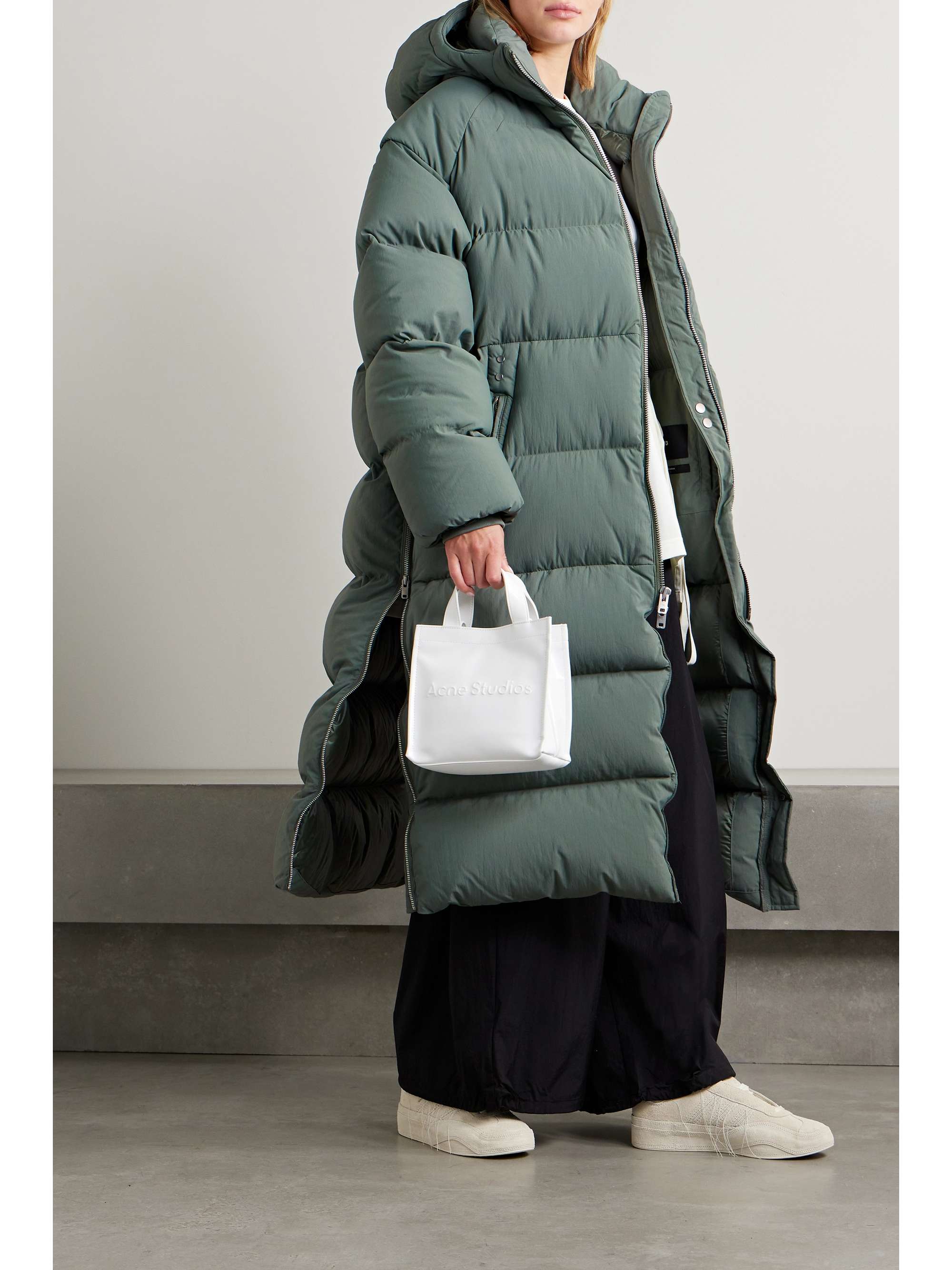 ADIDAS ORIGINALS Oversized quilted recycled-Pertex down coat | NET-A-PORTER