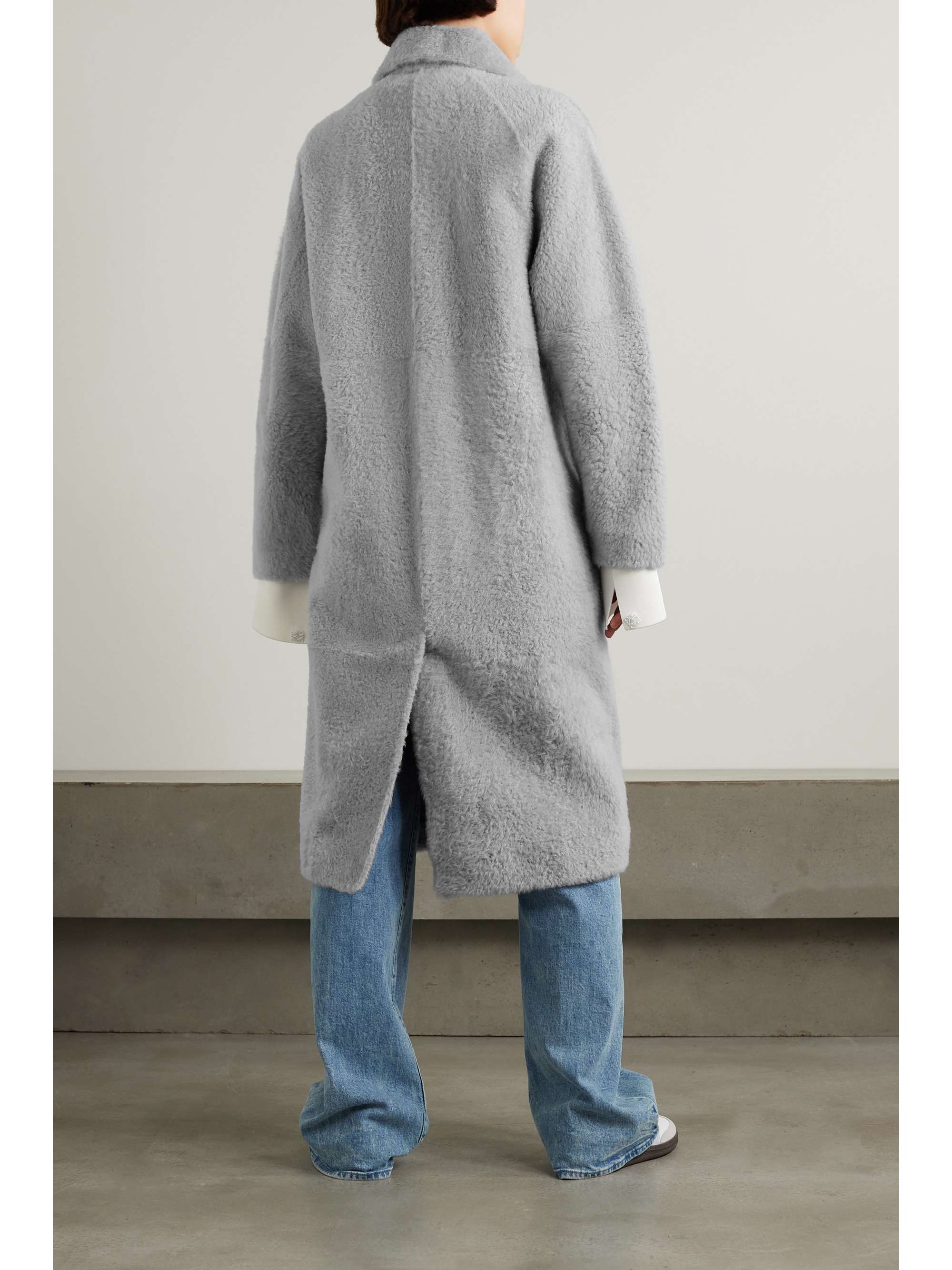 UTZON Cassidy reversible shearling coat | NET-A-PORTER