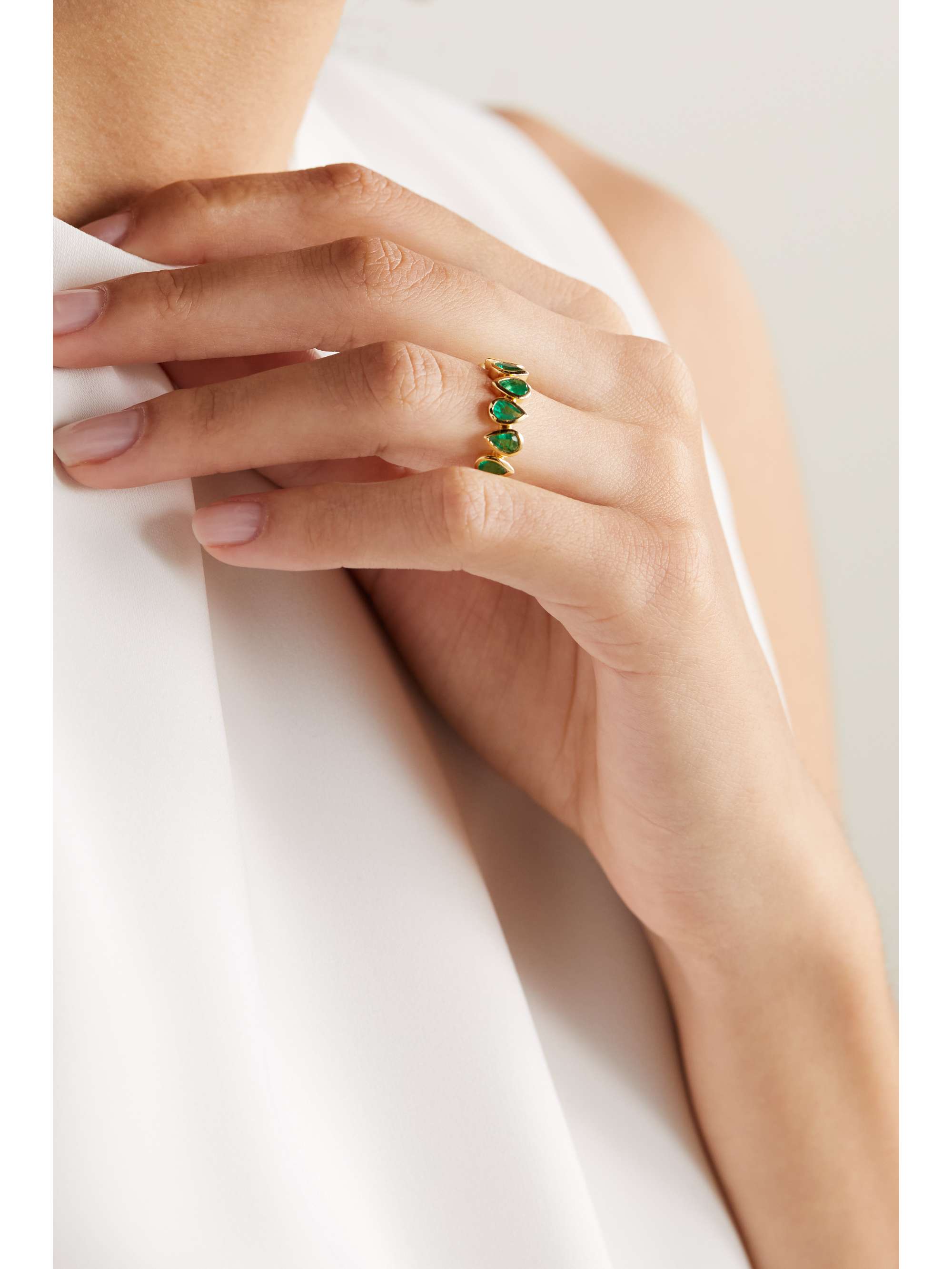 Shay emerald ring store