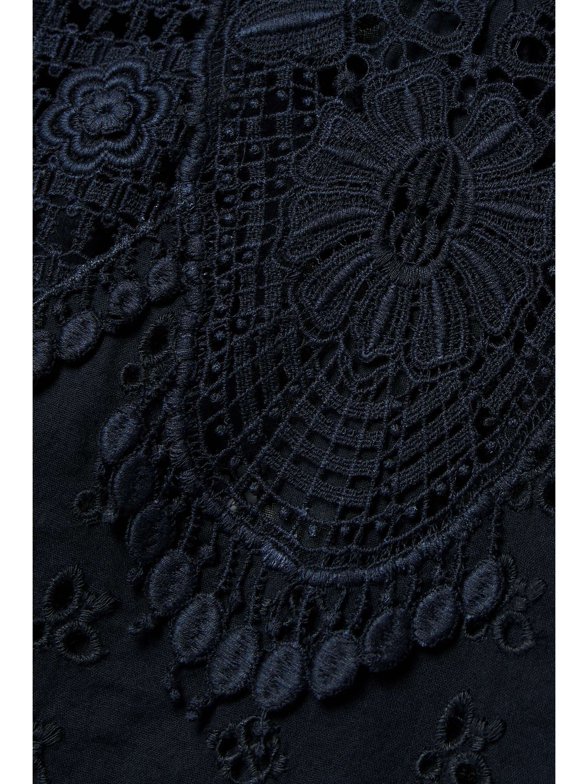 DÔen Net Sustain Essie Guipure Lace Trimmed Broderie Anglaise Organic