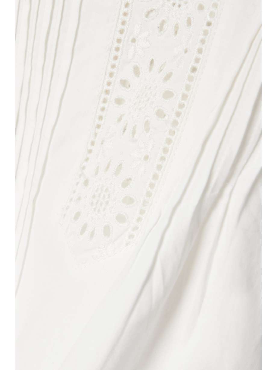 DÔen Net Sustain Nerona Scalloped Organic Broderie Anglaise Cotton