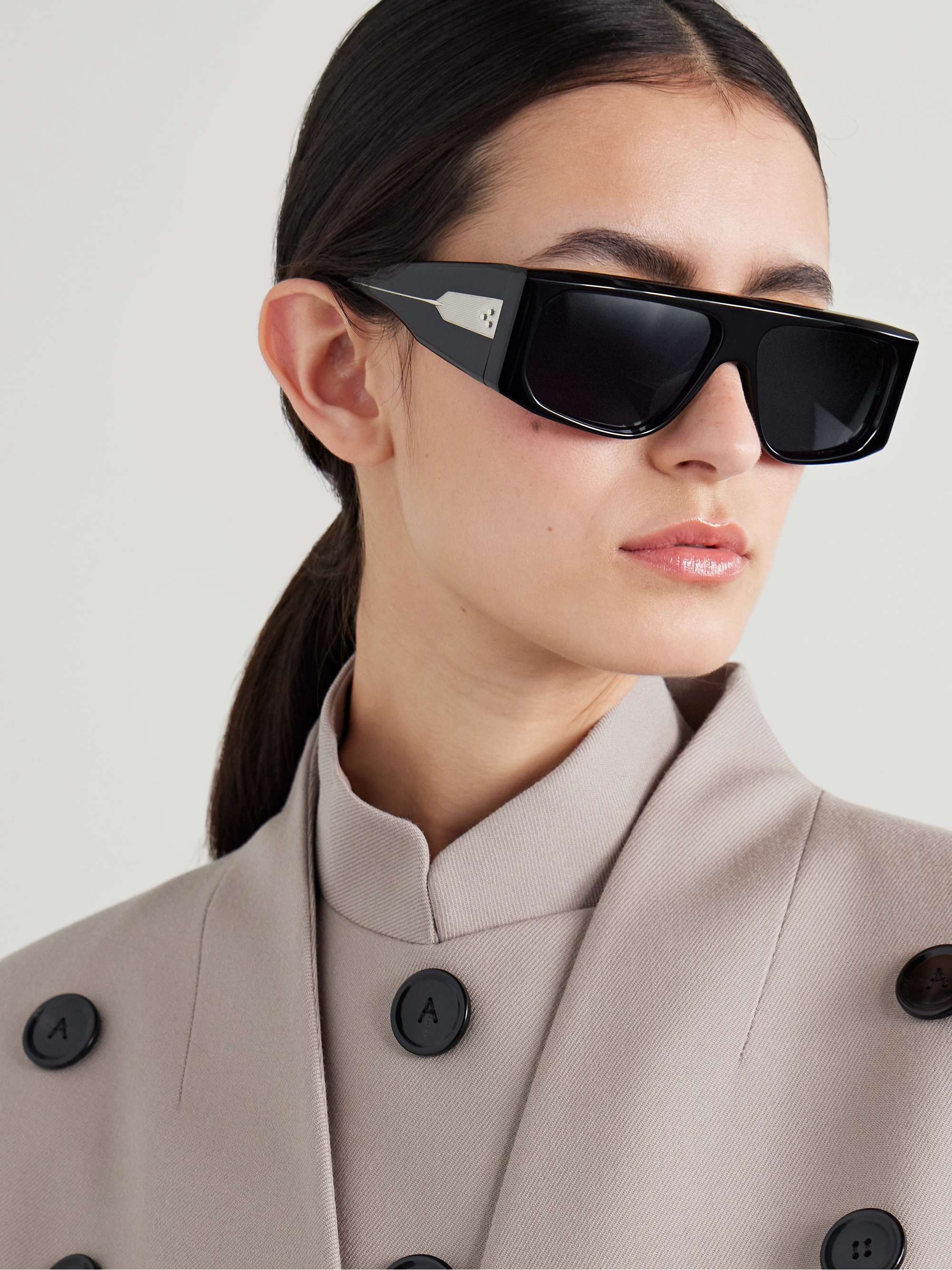 JACQUES MARIE MAGE Cliff D-frame acetate sunglasses | NET-A-PORTER
