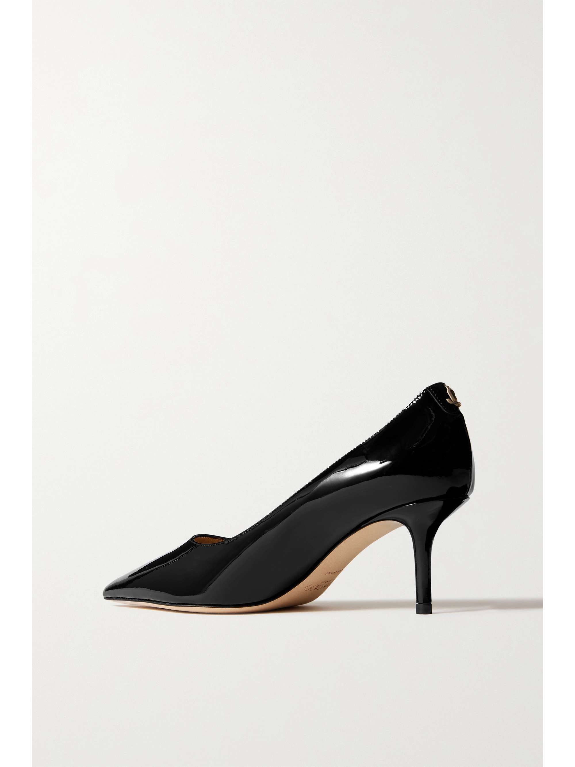JIMMY CHOO Love 65 patent-leather pumps | NET-A-PORTER