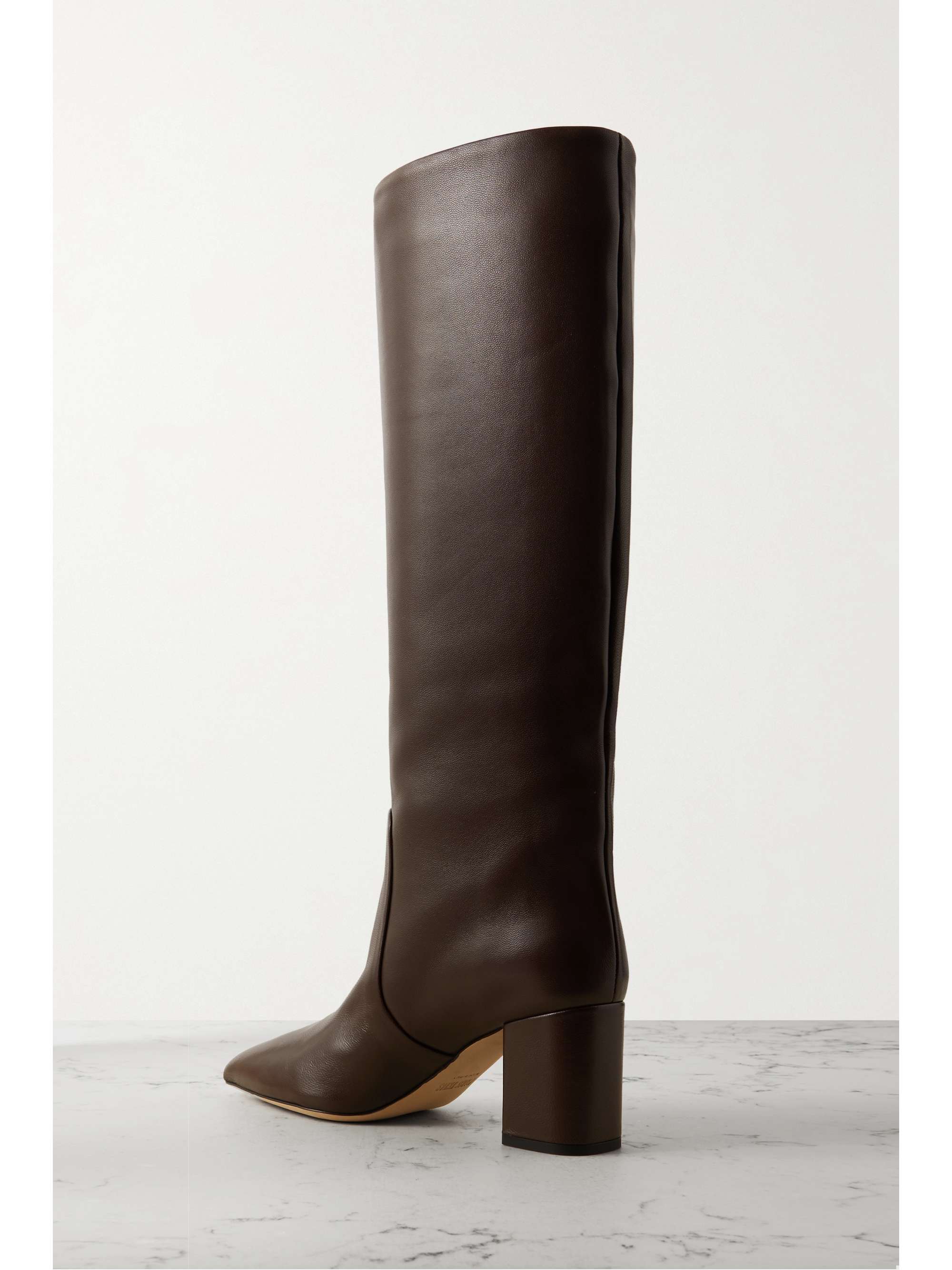 PARIS TEXAS Anja leather knee boots | NET-A-PORTER