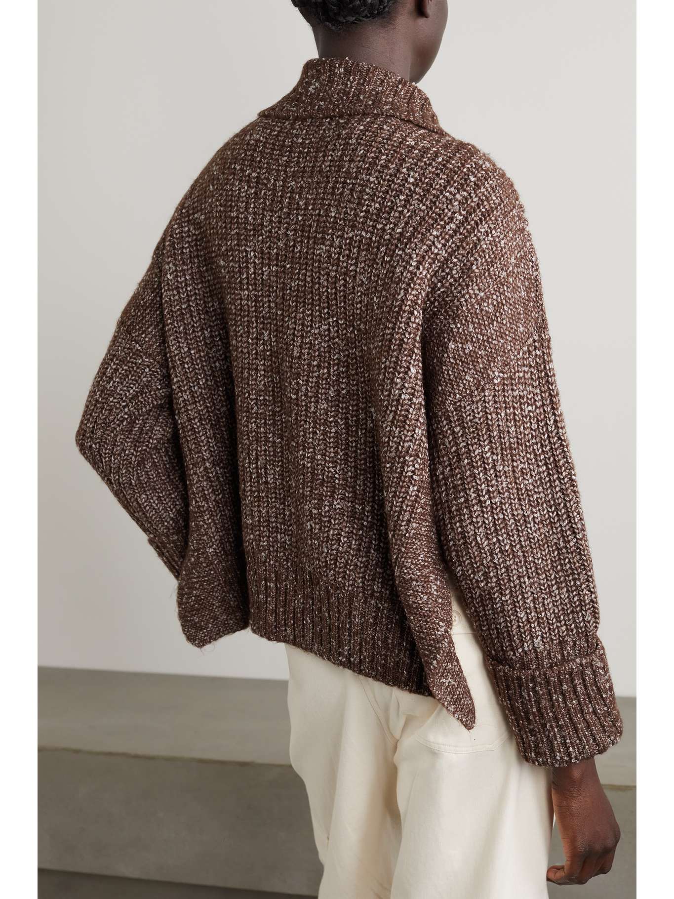 VARLEY Amelia ribbed-knit sweater | NET-A-PORTER