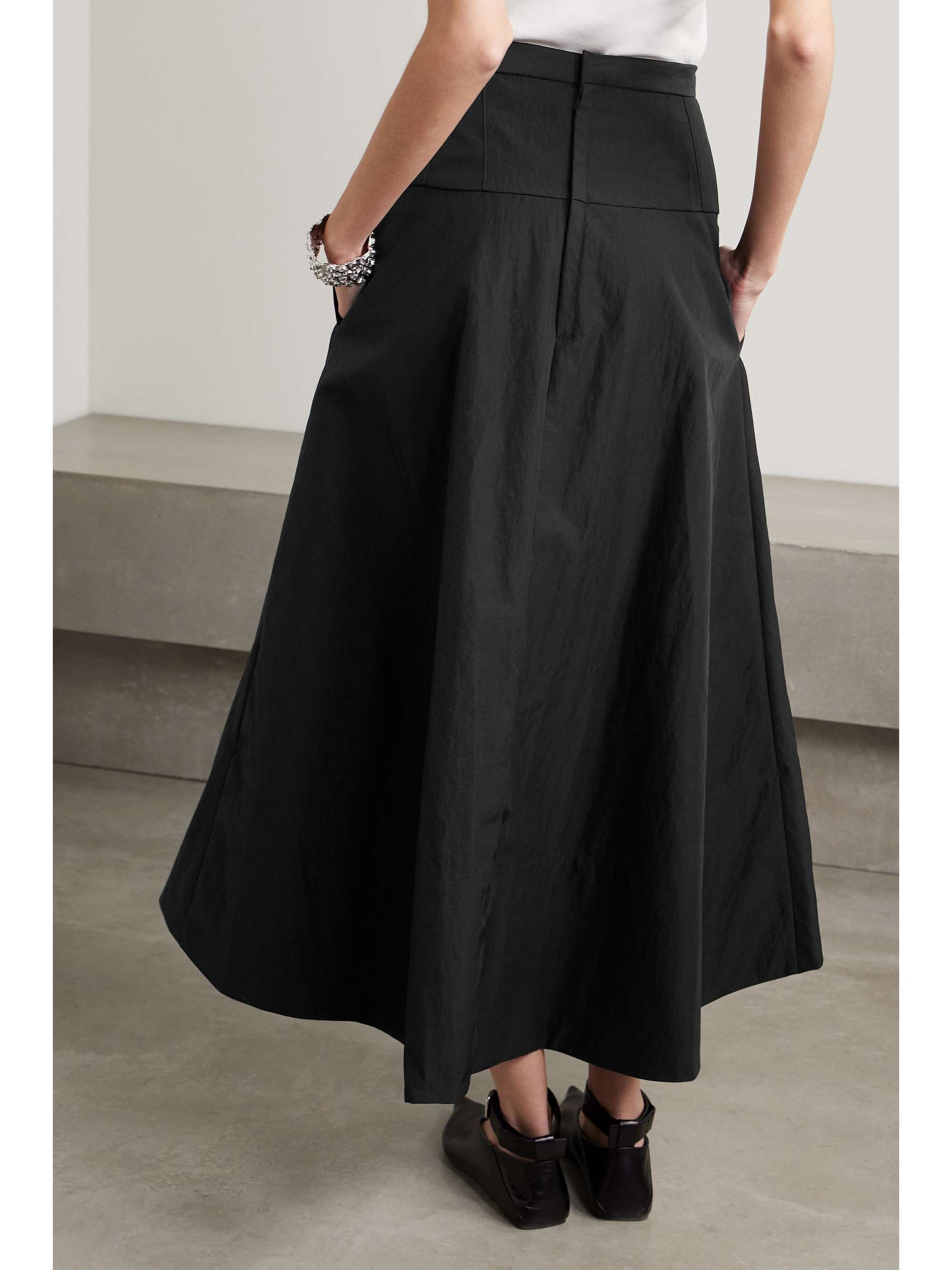 TIBI Schema canvas maxi skirt | NET-A-PORTER