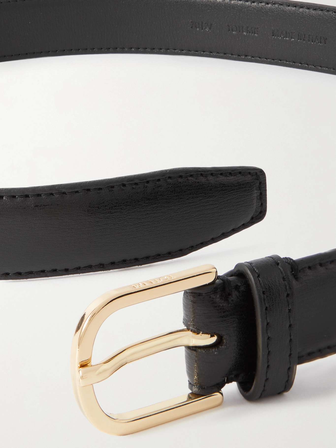 TOTEME Leather belt | NET-A-PORTER