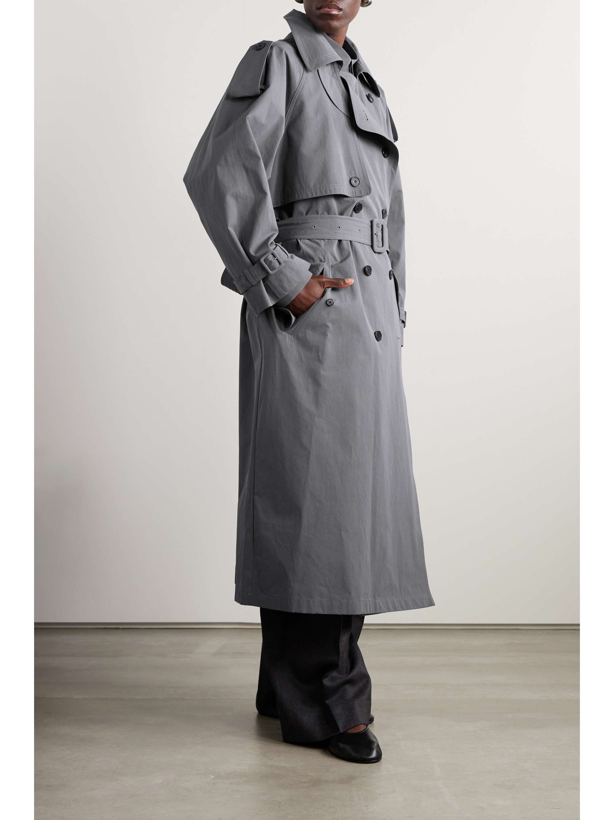 THE ROW Avio cotton-poplin trench coat | NET-A-PORTER