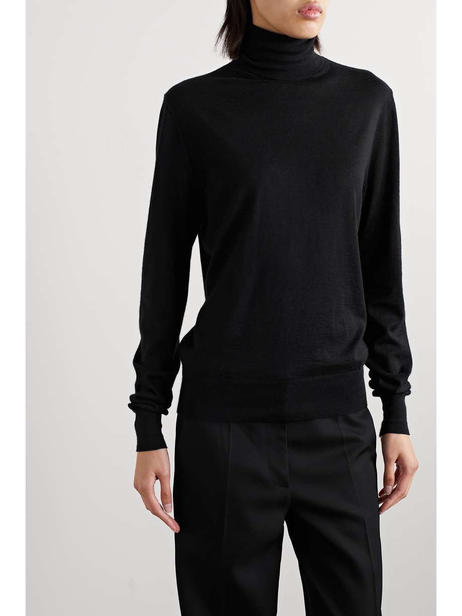 THE ROW Eva cashmere turtleneck sweater | NET-A-PORTER