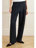 THE ROW Roan pleated wide-leg pants | NET-A-PORTER