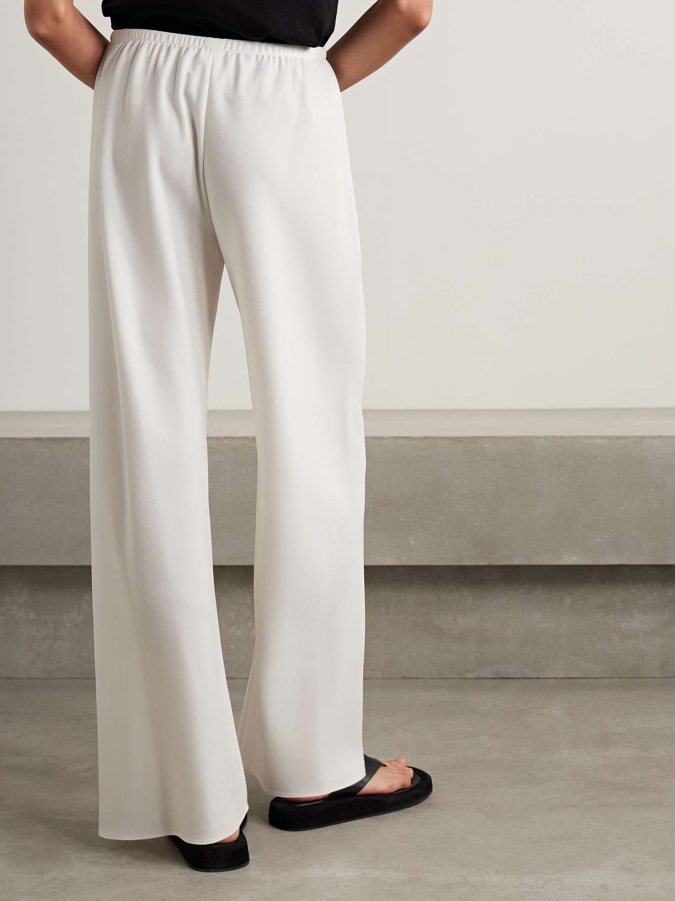 THE ROW Gala jersey wide-leg pants | NET-A-PORTER
