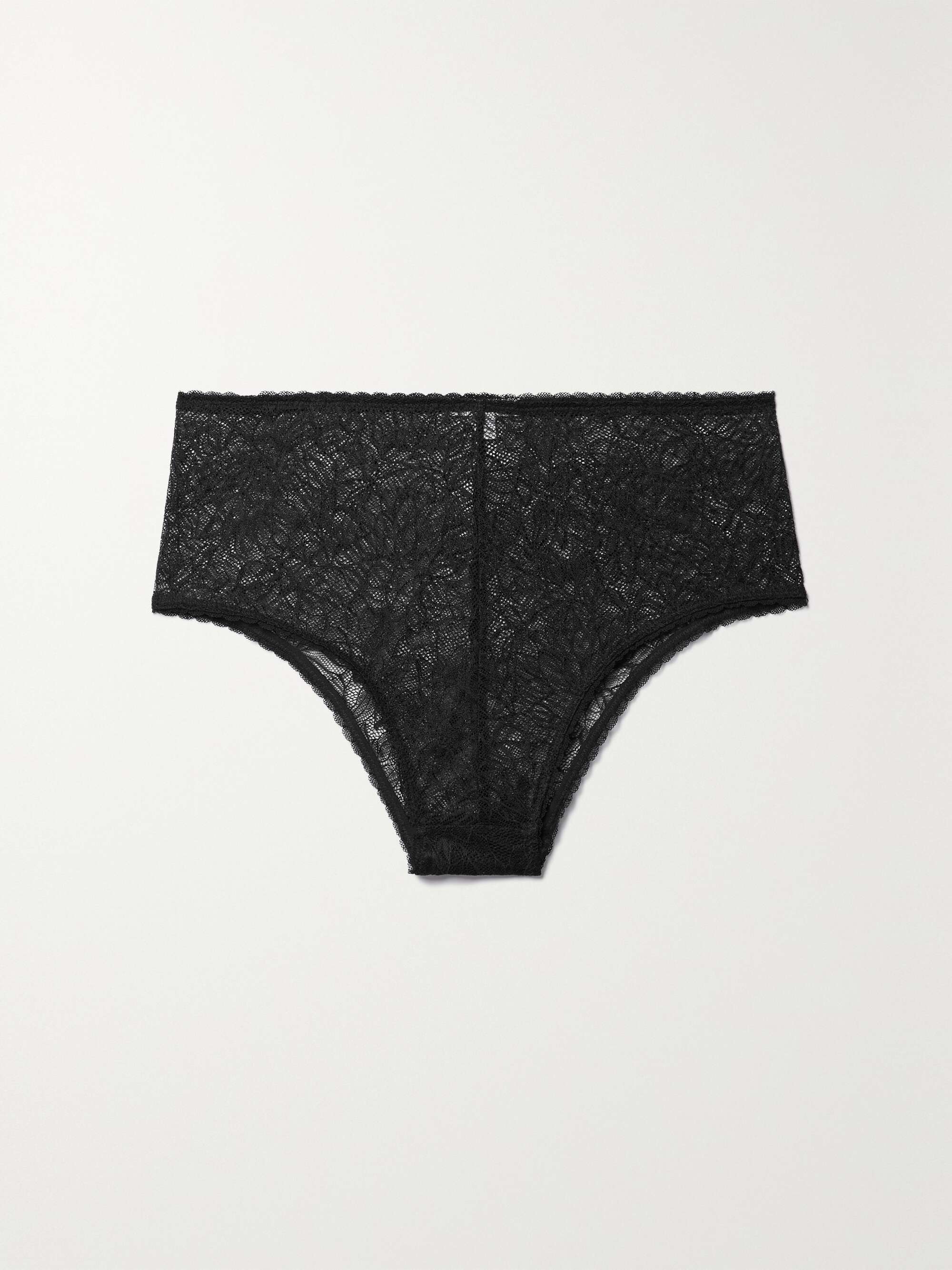 SKIN + NET SUSTAIN Livia recycled-lace briefs | NET-A-PORTER