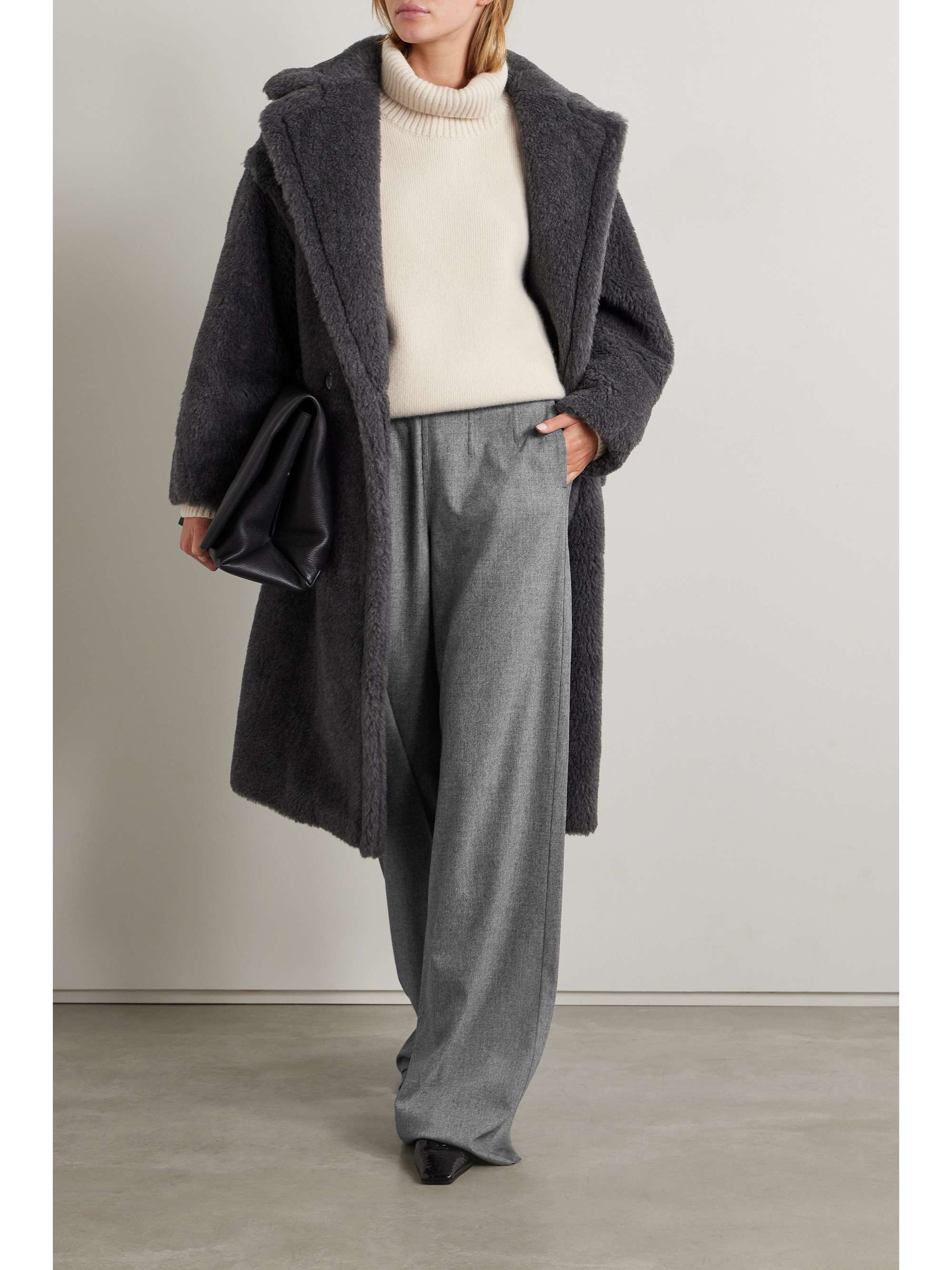 MAX MARA Venas wool-blend wide-leg pants | NET-A-PORTER