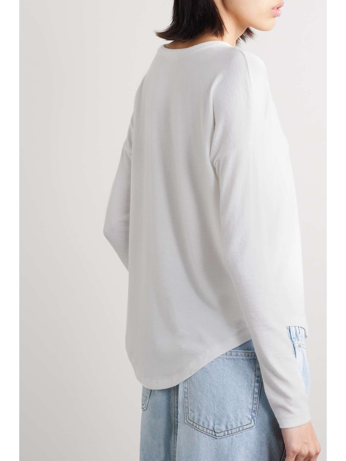 RAG & BONE Hudson stretch-jersey top | NET-A-PORTER