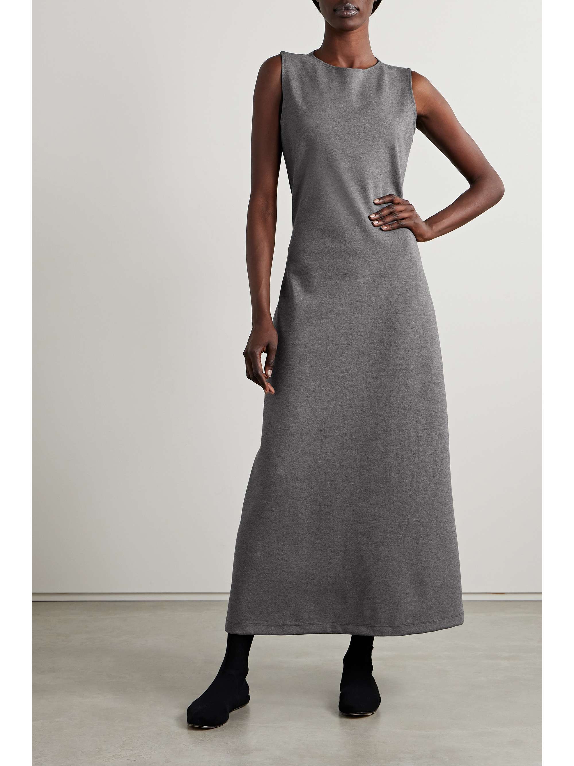 LESET Rio stretch-ponte maxi dress | NET-A-PORTER