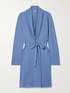 SKIN + NET SUSTAIN Coleen organic Pima cotton-jersey robe | NET-A-PORTER