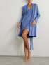 SKIN + NET SUSTAIN Coleen organic Pima cotton-jersey robe | NET-A-PORTER