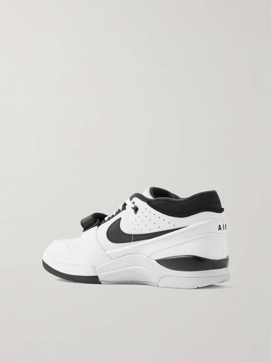 NIKE + Billie Eilish Air Alpha Force 88 rubber-trimmed leather sneakers ...