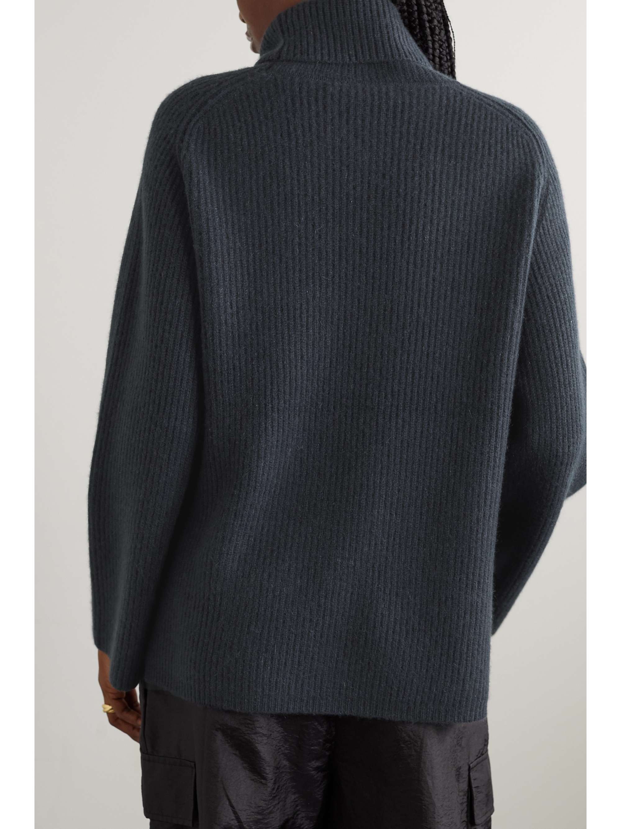 ARCH4 + NET SUSTAIN Ali ribbed cashmere turtleneck sweater | NET-A-PORTER