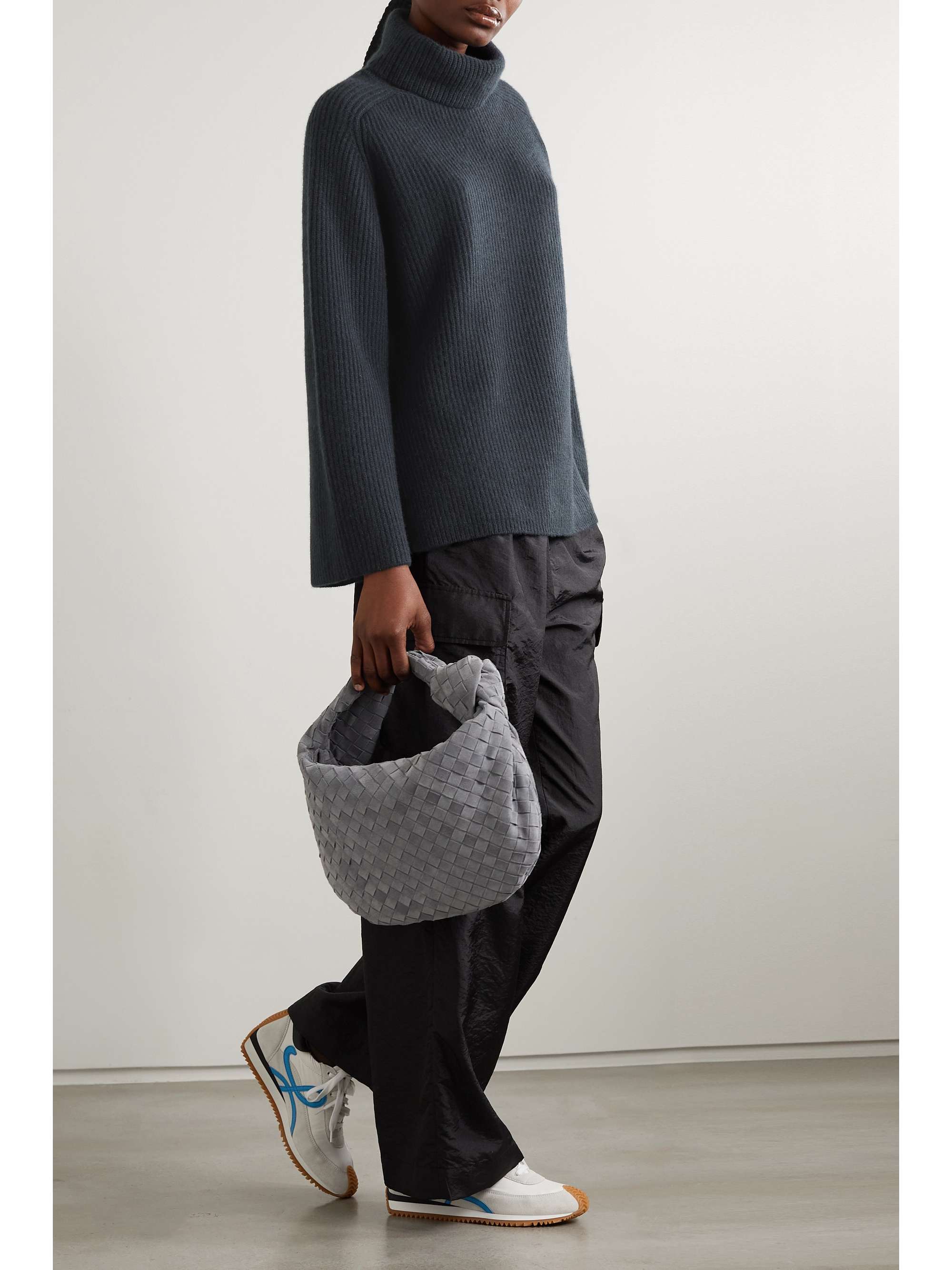 ARCH4 + NET SUSTAIN Ali ribbed cashmere turtleneck sweater | NET-A-PORTER