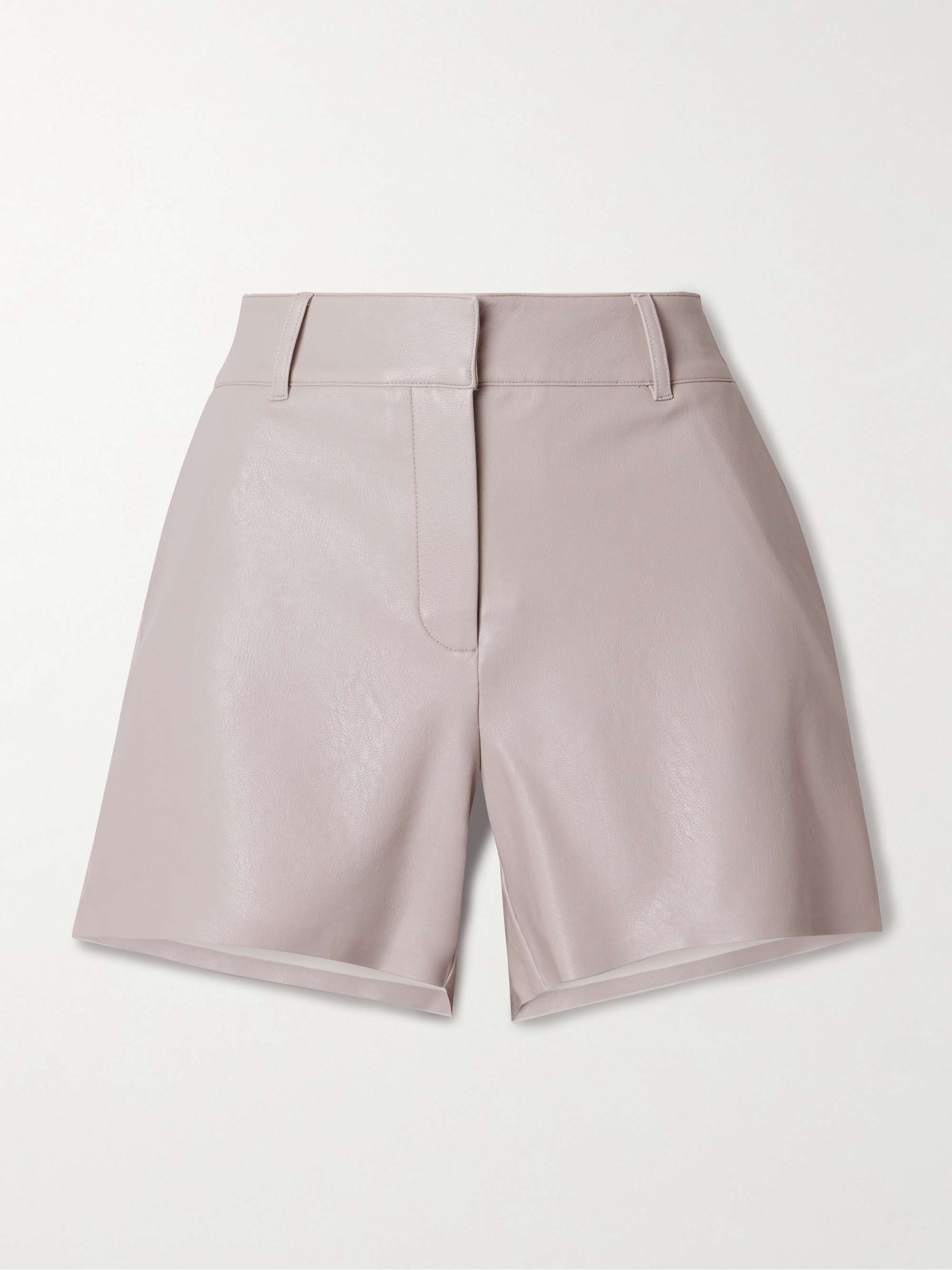 COMMANDO Faux stretch-leather shorts | NET-A-PORTER