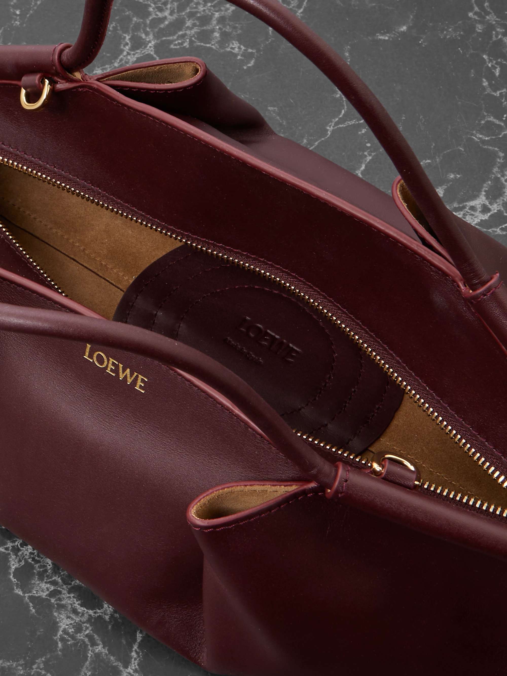 LOEWE Paseo leather shoulder bag | NET-A-PORTER