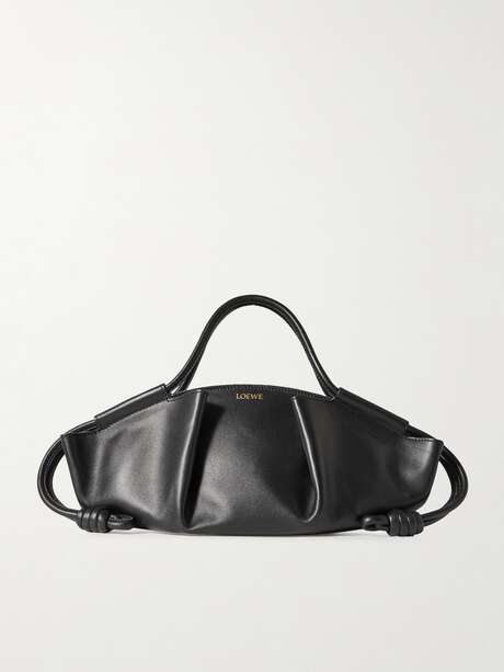 LOEWE Paseo leather shoulder bag | NET-A-PORTER