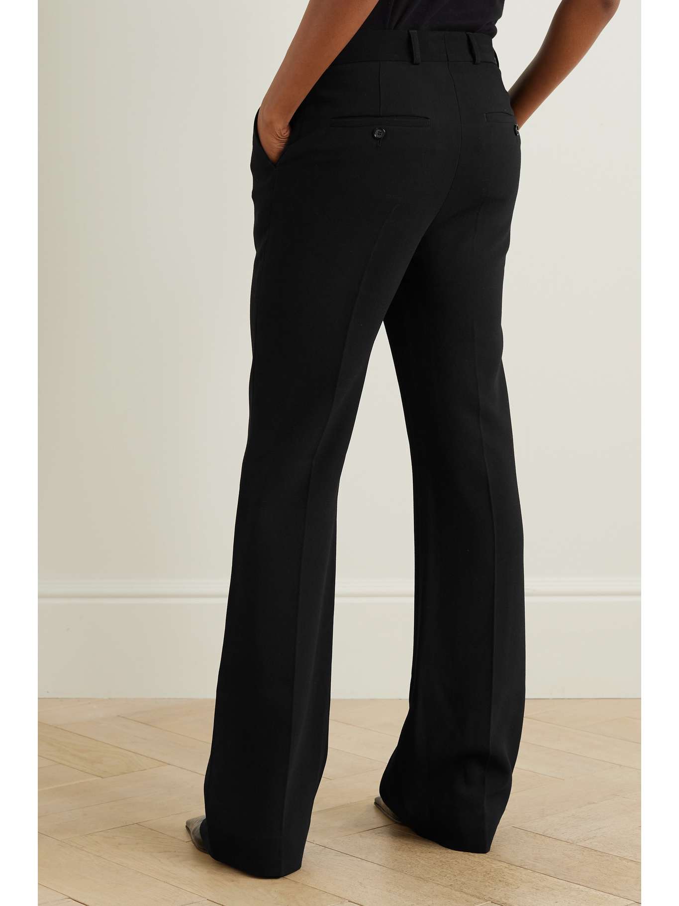 Crepe flared pants | NET-A-PORTER