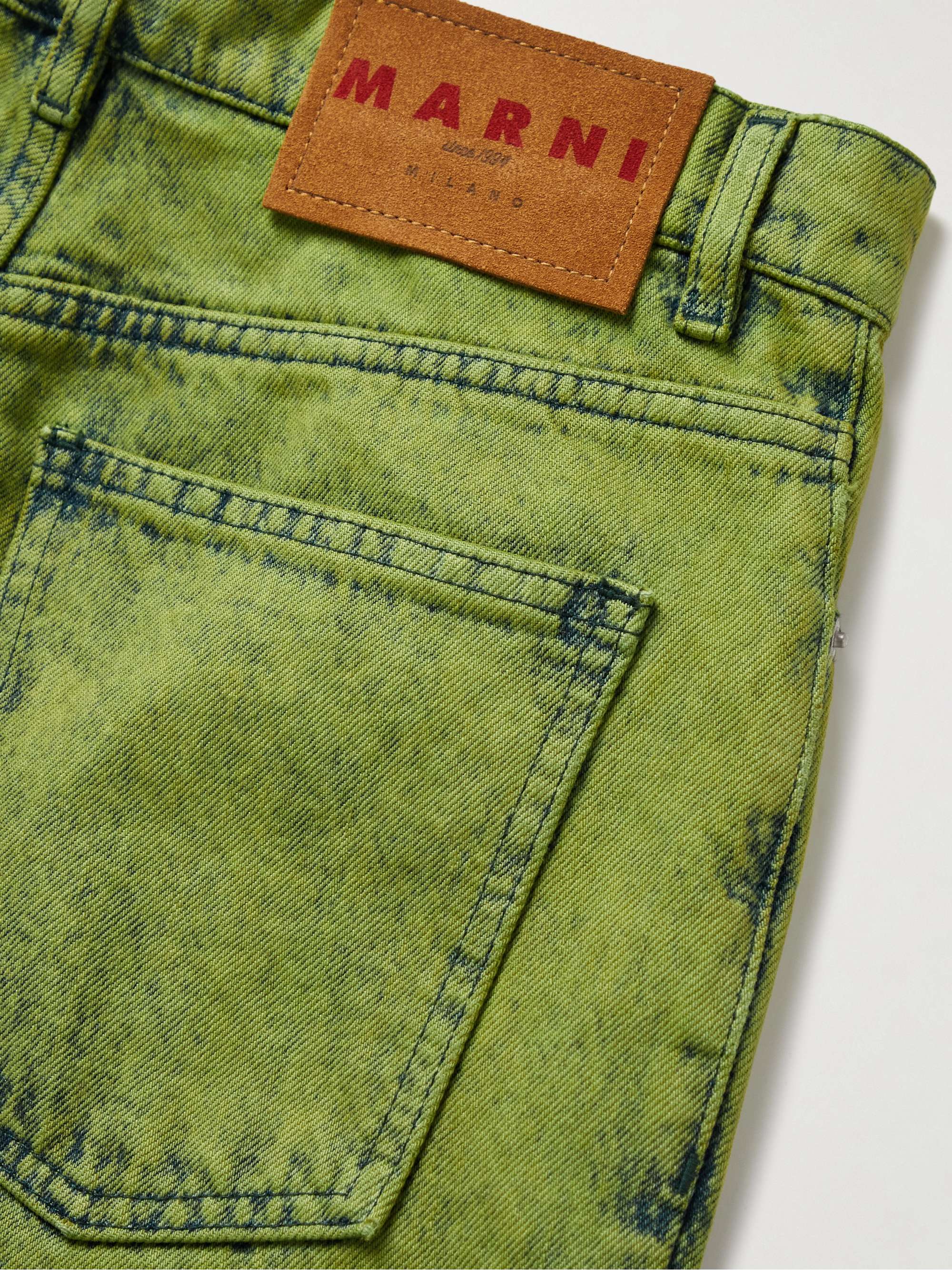 MARNI High-rise straight-leg jeans | NET-A-PORTER