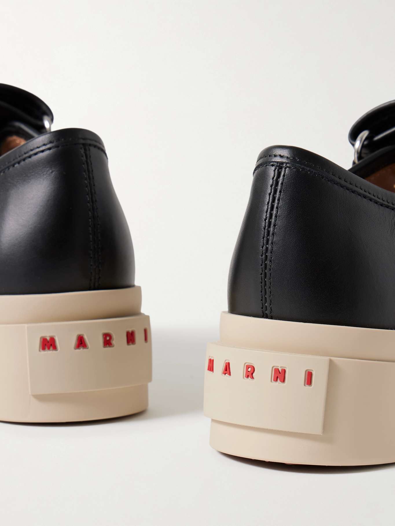 MARNI Pablo leather Mary Jane platform sneakers | NET-A-PORTER