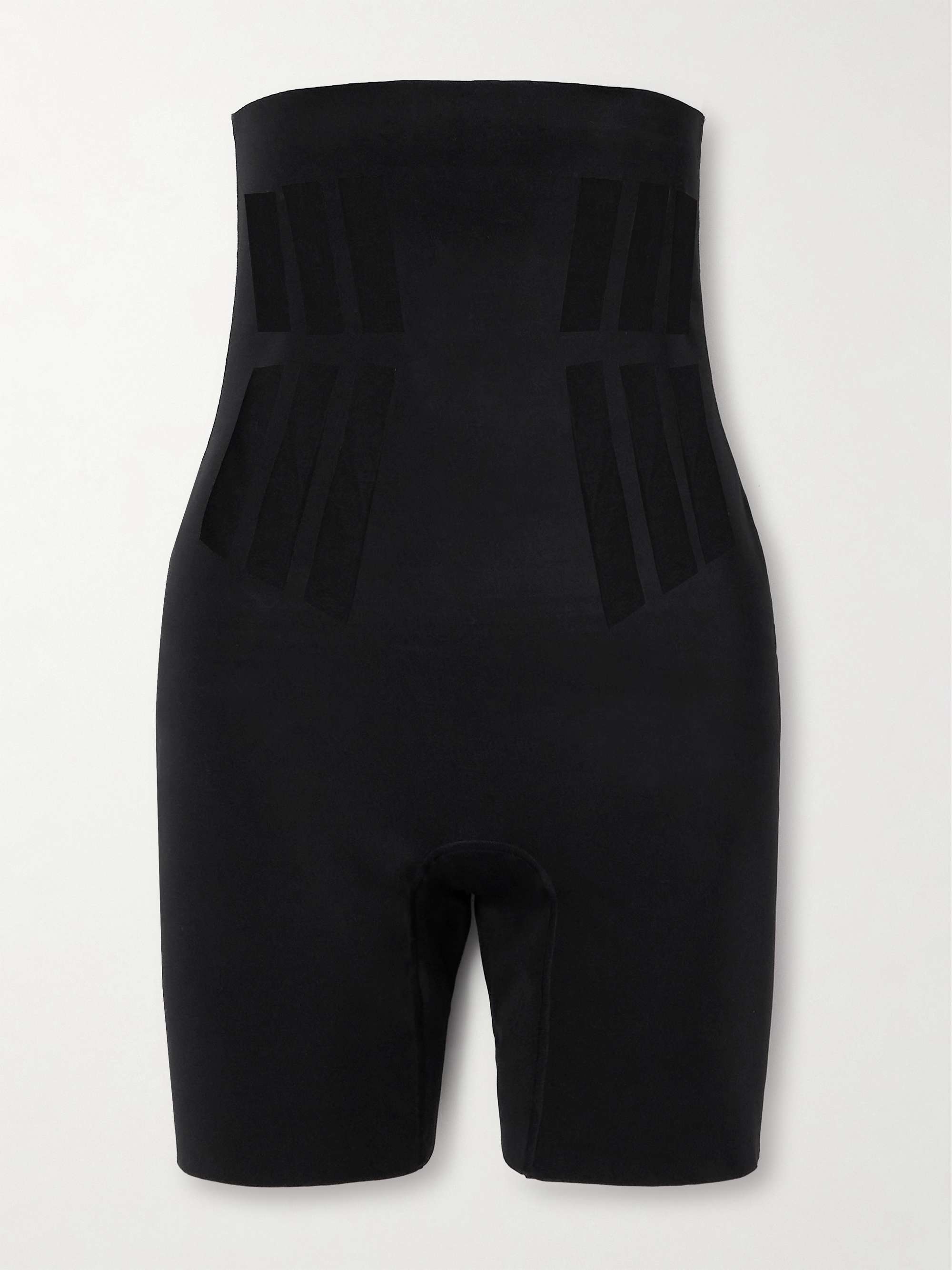 Commando Luxe Control Stretch Mesh Trimmed Tech Jersey Shorts Net A