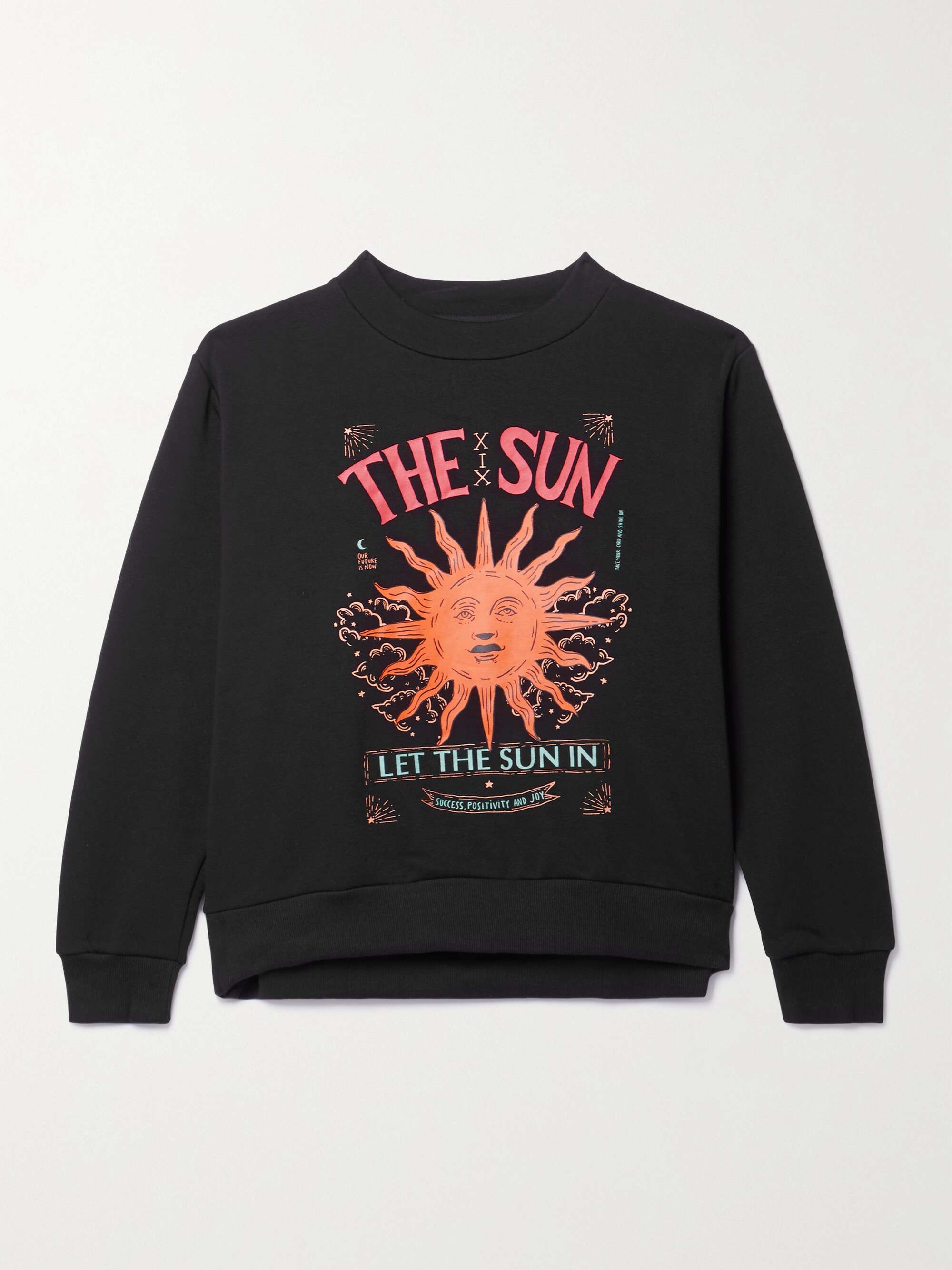 FARM RIO Printed jersey sweatshirt | NET-A-PORTER