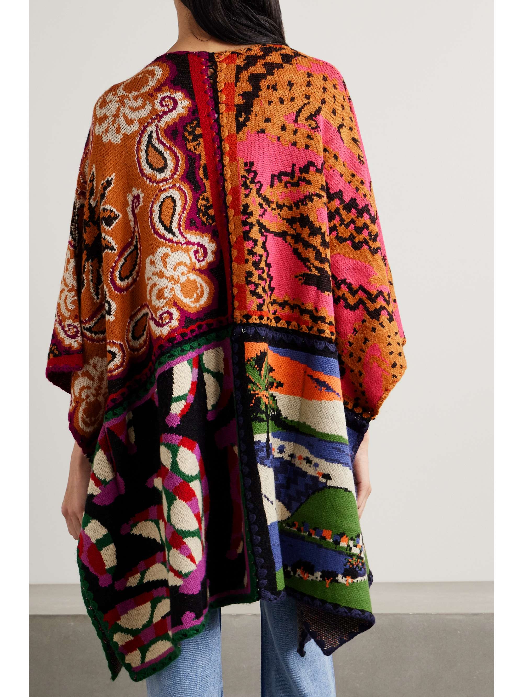 FARM RIO Jacquard-knit cardigan | NET-A-PORTER