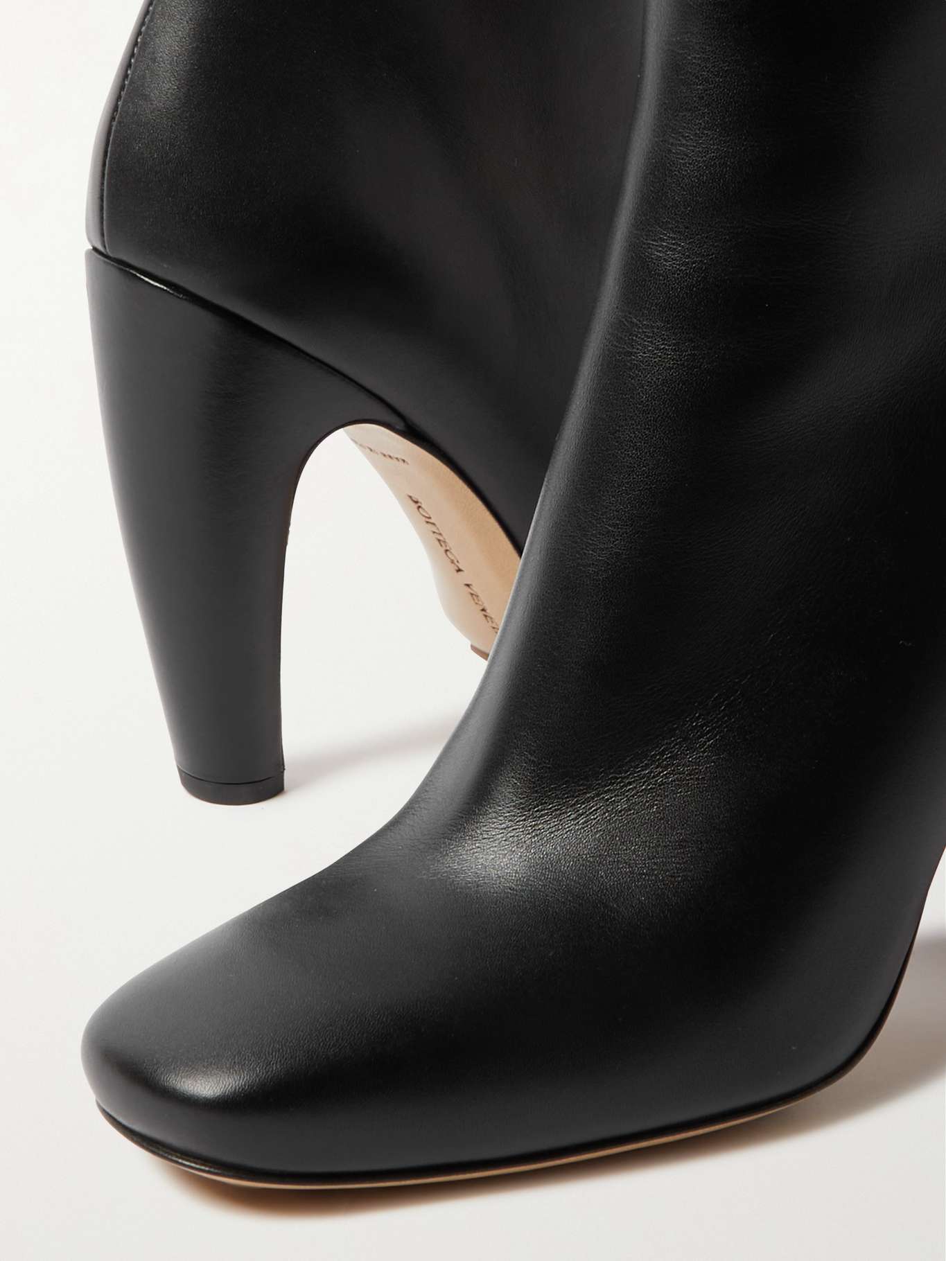 BOTTEGA VENETA Canalazzo leather ankle boots | NET-A-PORTER
