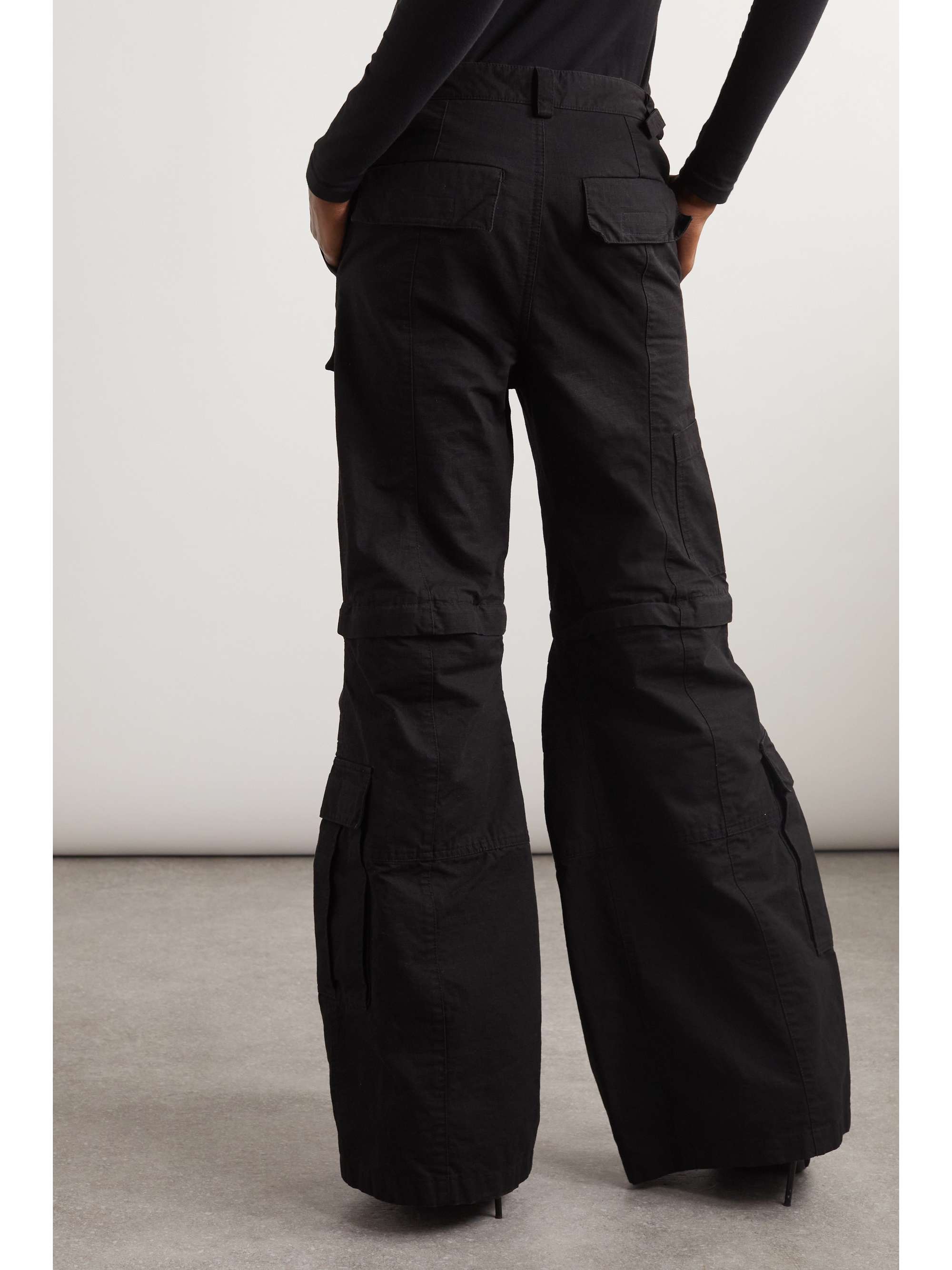 BALENCIAGA Paneled cotton-ripstop cargo pants | NET-A-PORTER BALENCIAGA Paneled cotton-ripstop cargo pants | NET-A-PORTER
